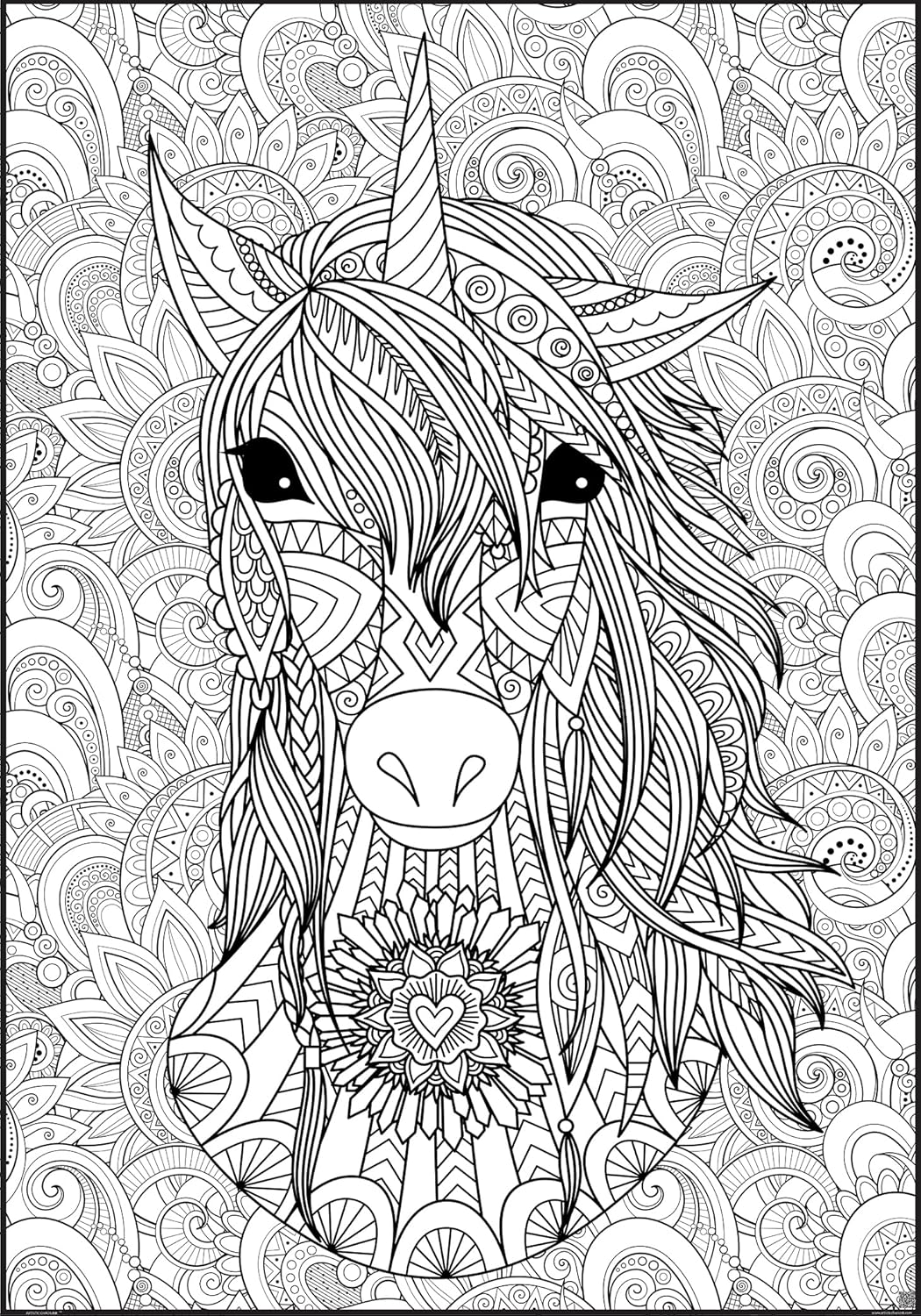 Amazon.com: Giant Coloring Poster - Premium Jumbo Coloring Sheets for ...