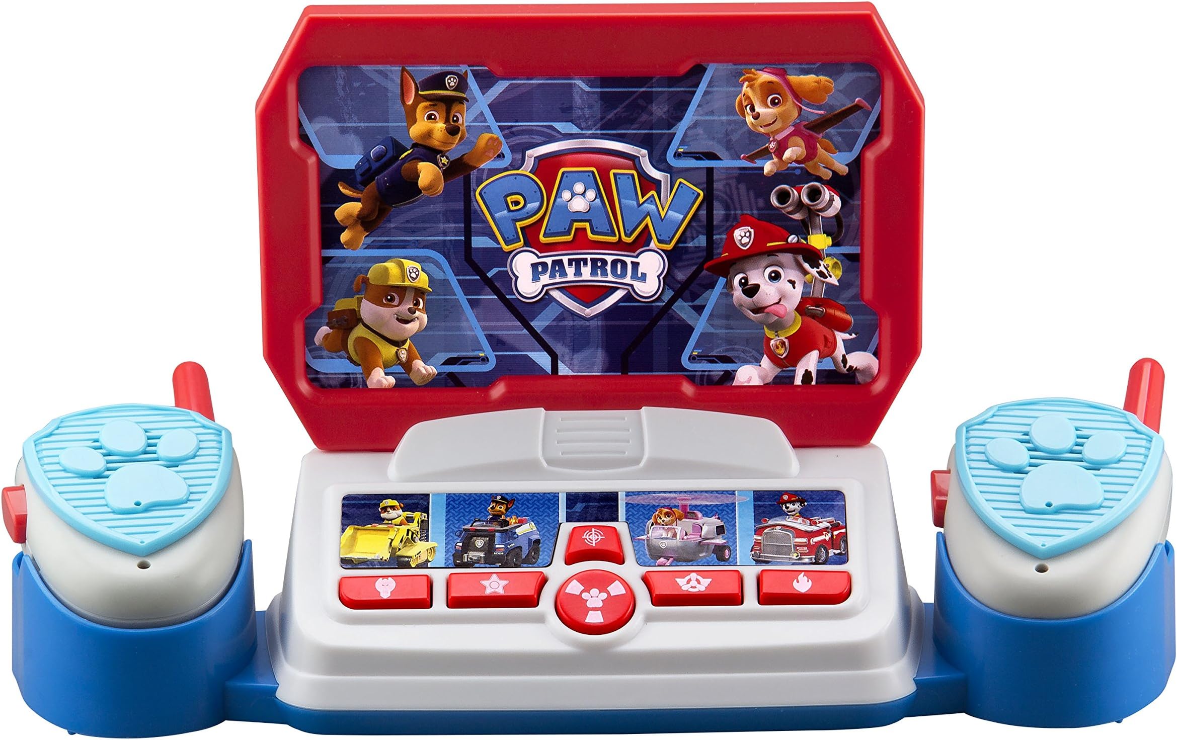 Amazon.com: Paw Patrol Toy Walkie Talkie Command Center with Kid ...