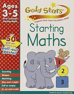 Gold Stars Starting Maths Preschool Workbook : Gold Stars, http://www ...