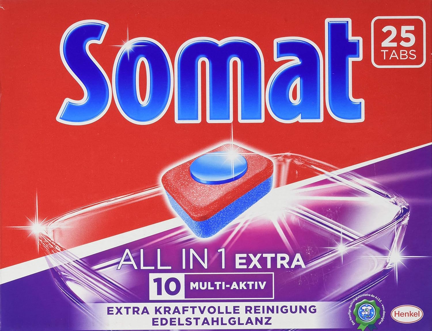 Somat Tabs 10 All in 1 Extra, 2er Pack (2 x 450 g) : Amazon.de ...