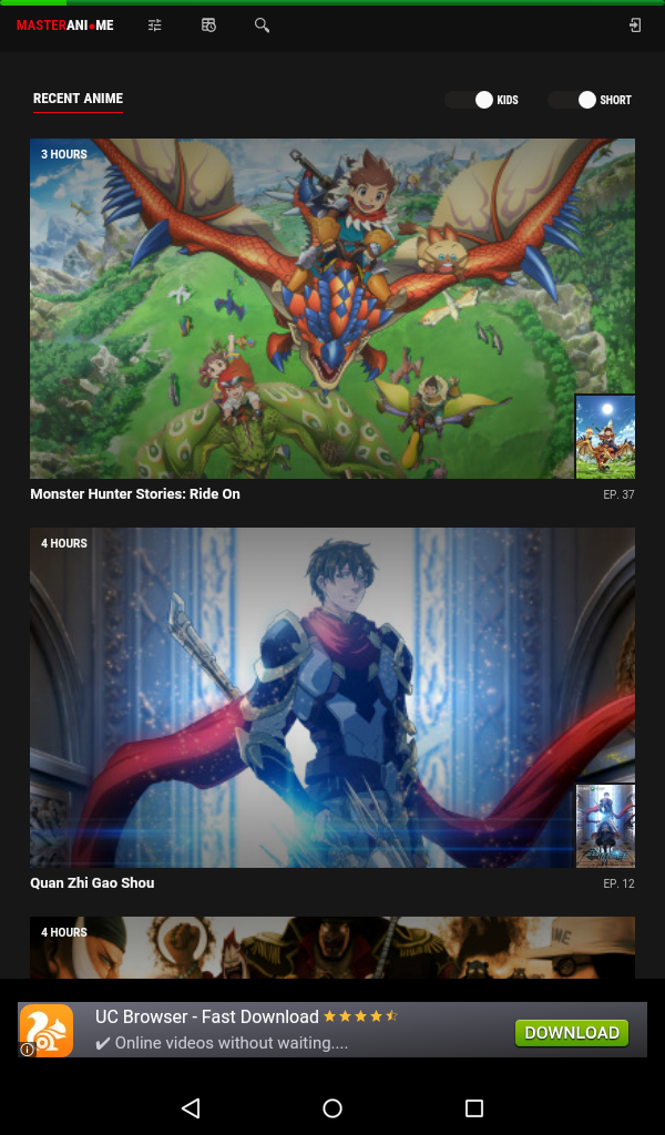 Anime Online - App on Amazon Appstore