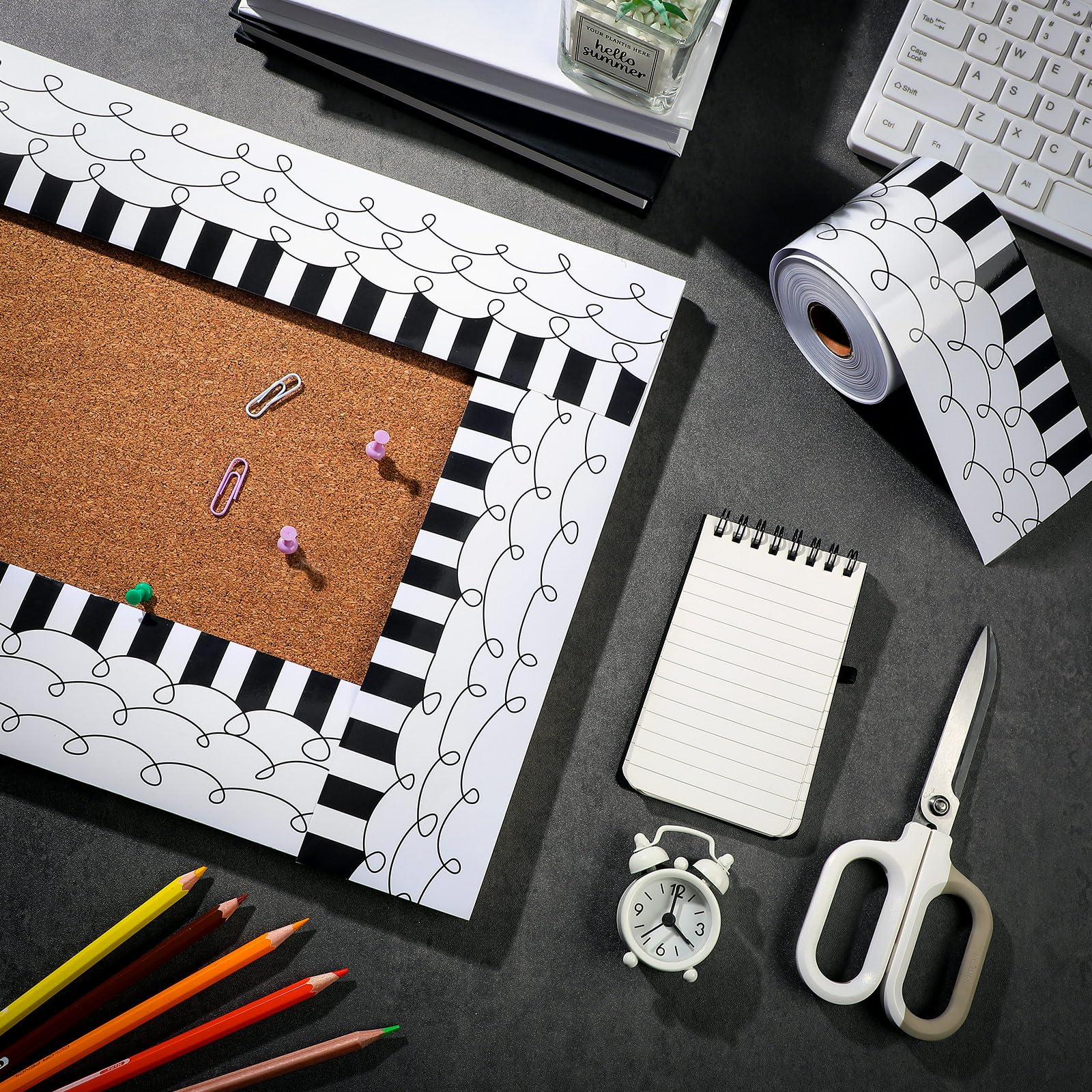 Black And White Bulletin Board Ideas Warm And Welcoming Farmhouse