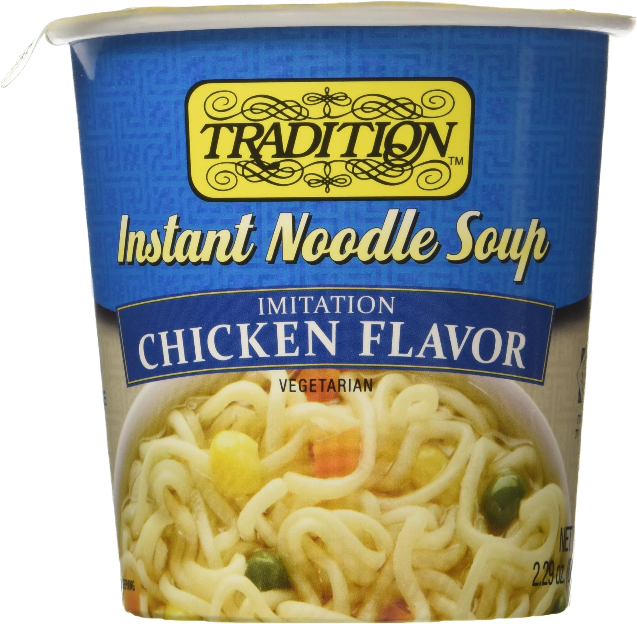 Amazon.com: Tradition Imitation Chicken Flavor Instant Noodle Soup 2.29 ...