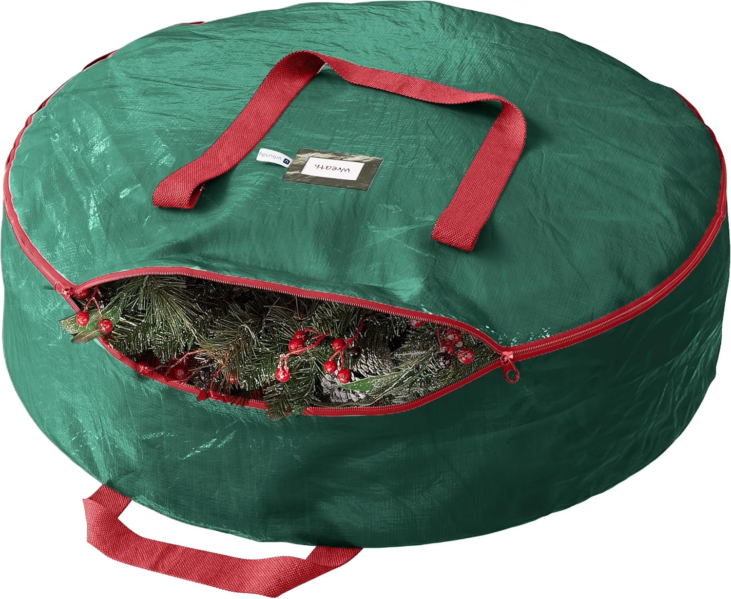 Amazon.com: URBUNDY Heavy Duty Wreath Storage Bag 30 Inch, 1-Pack ...