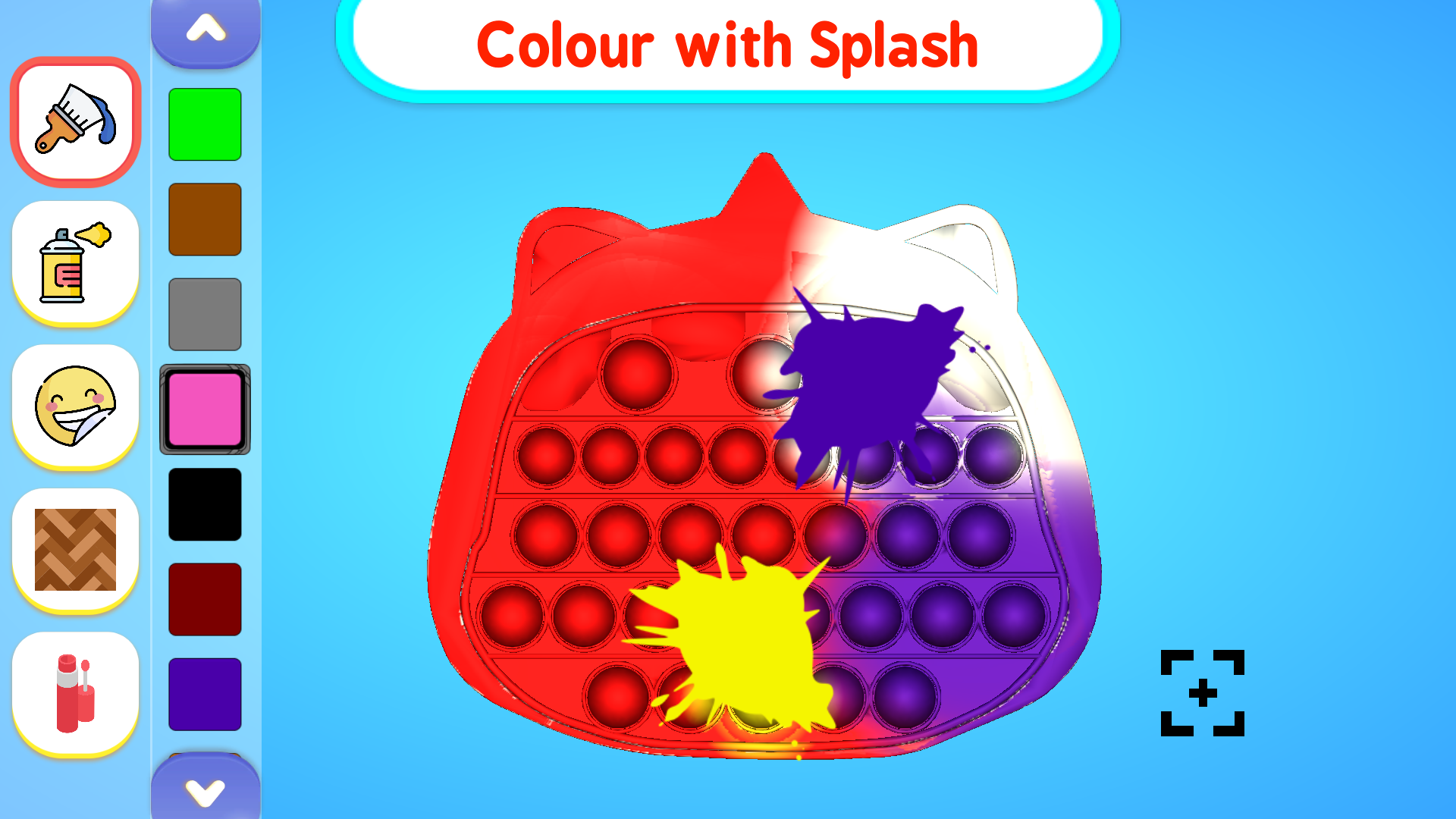 Popit 3D Antistress Colouring, Pop-It DIY Fidget Toys, Pages to colour ...