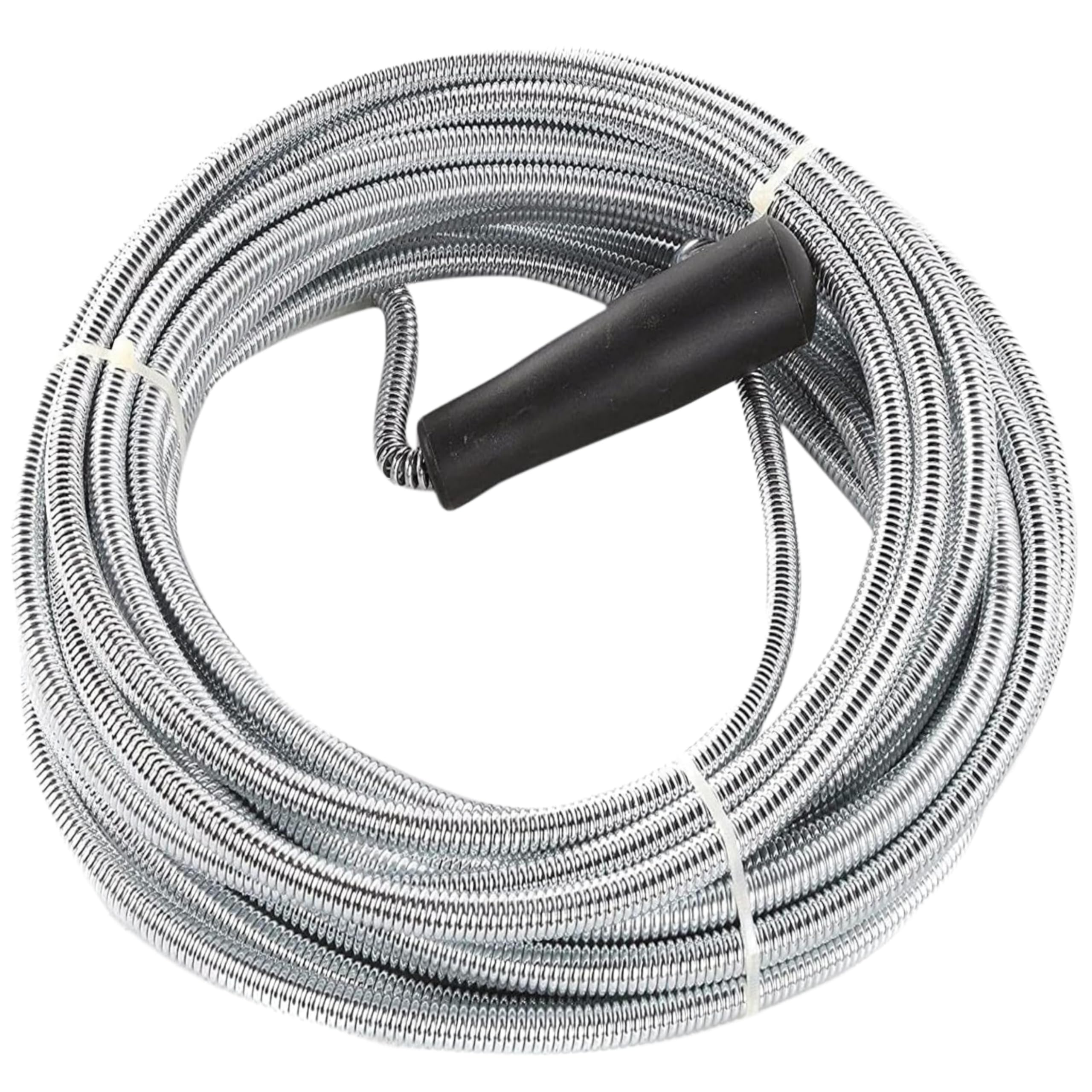 Pack of 1 Professional Drain Unblocker 3M x 5mm Metal Flexible Plumbing ...