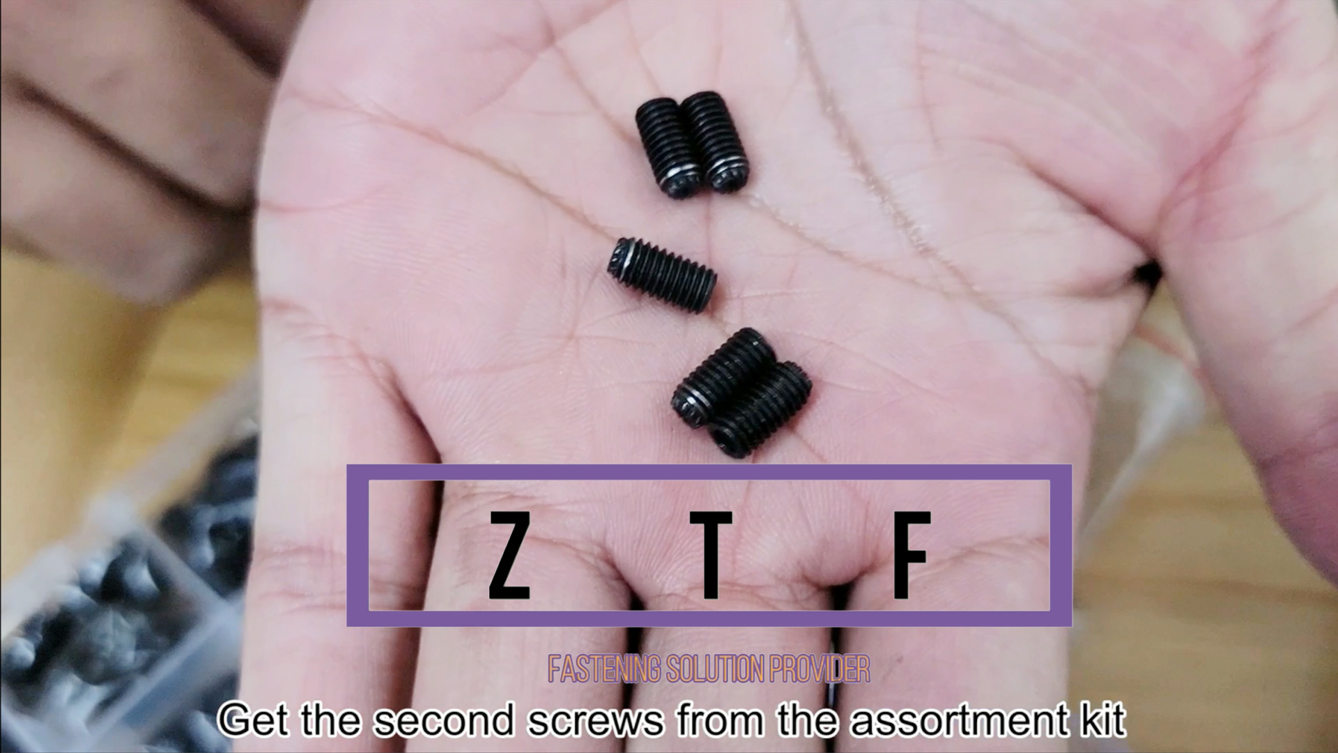 Watch ZTF M3 M4 M5 M6 M8 Metric Grub Set Screws Assortment Kit on ...