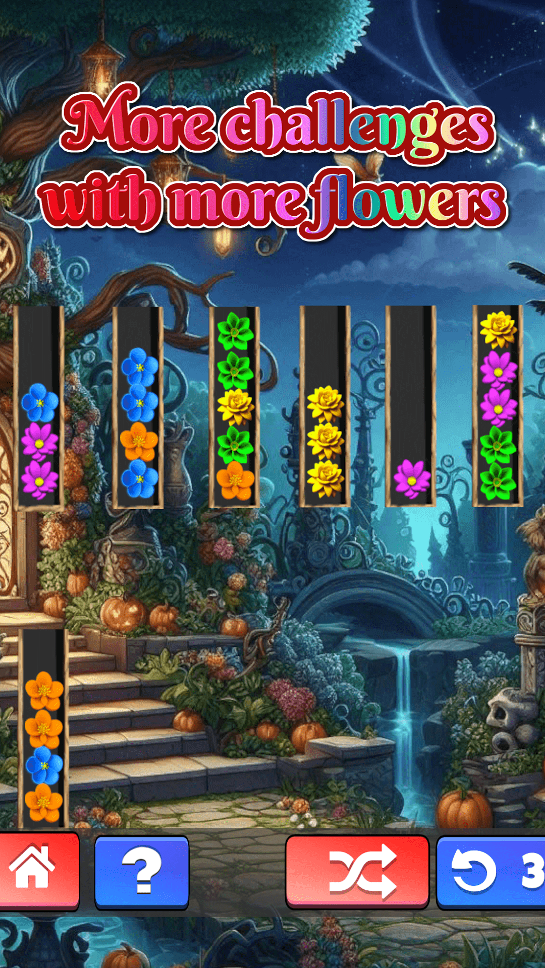 Bloom color flower sorting games for adults free - App on Amazon Appstore