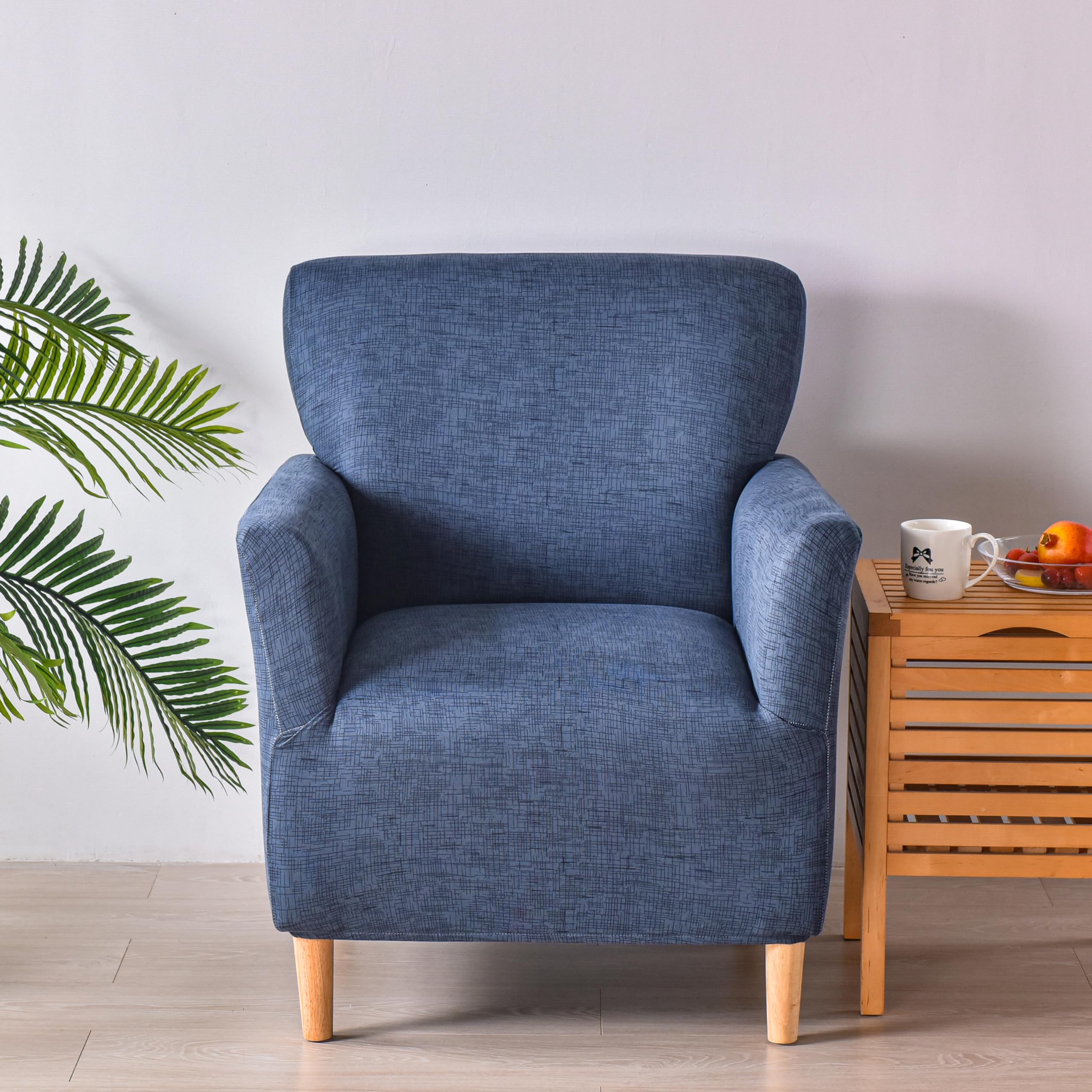 Amazon.com: LiveGo Stretch Mid Century Modern Armchair Slipcover 1 ...