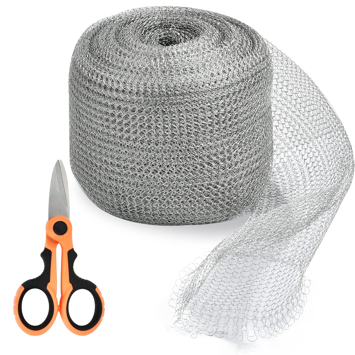 Amazon.com: Akamino Stainless Steel Mesh Roll, 4" X 50 Feet Metal Fill ...