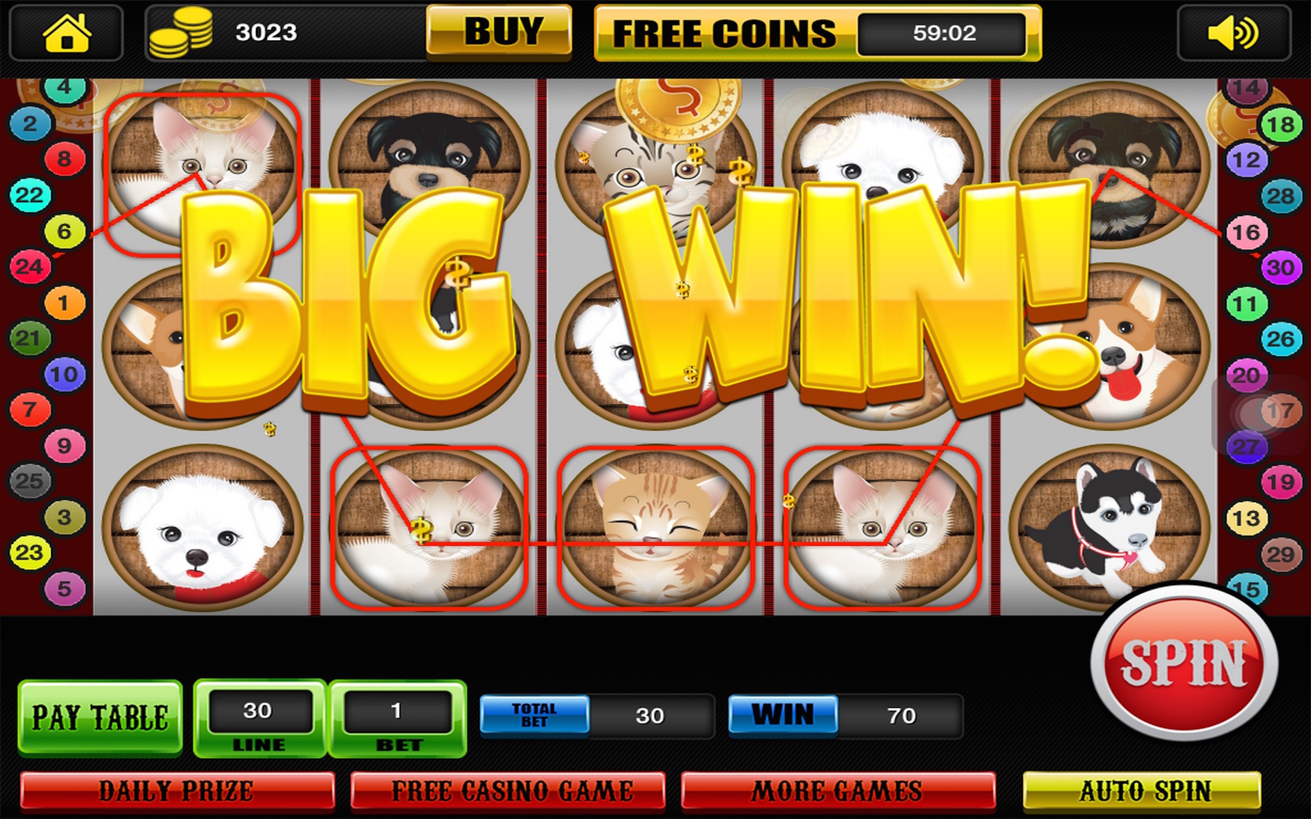 Pet Rescue Slots of Fortune Las Vegas – Free Casino Slot Machine Games ...