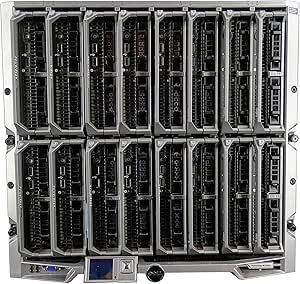 Amazon.com: Dell PowerEdge M1000e Chassis with 8X M630 Blade Server ...