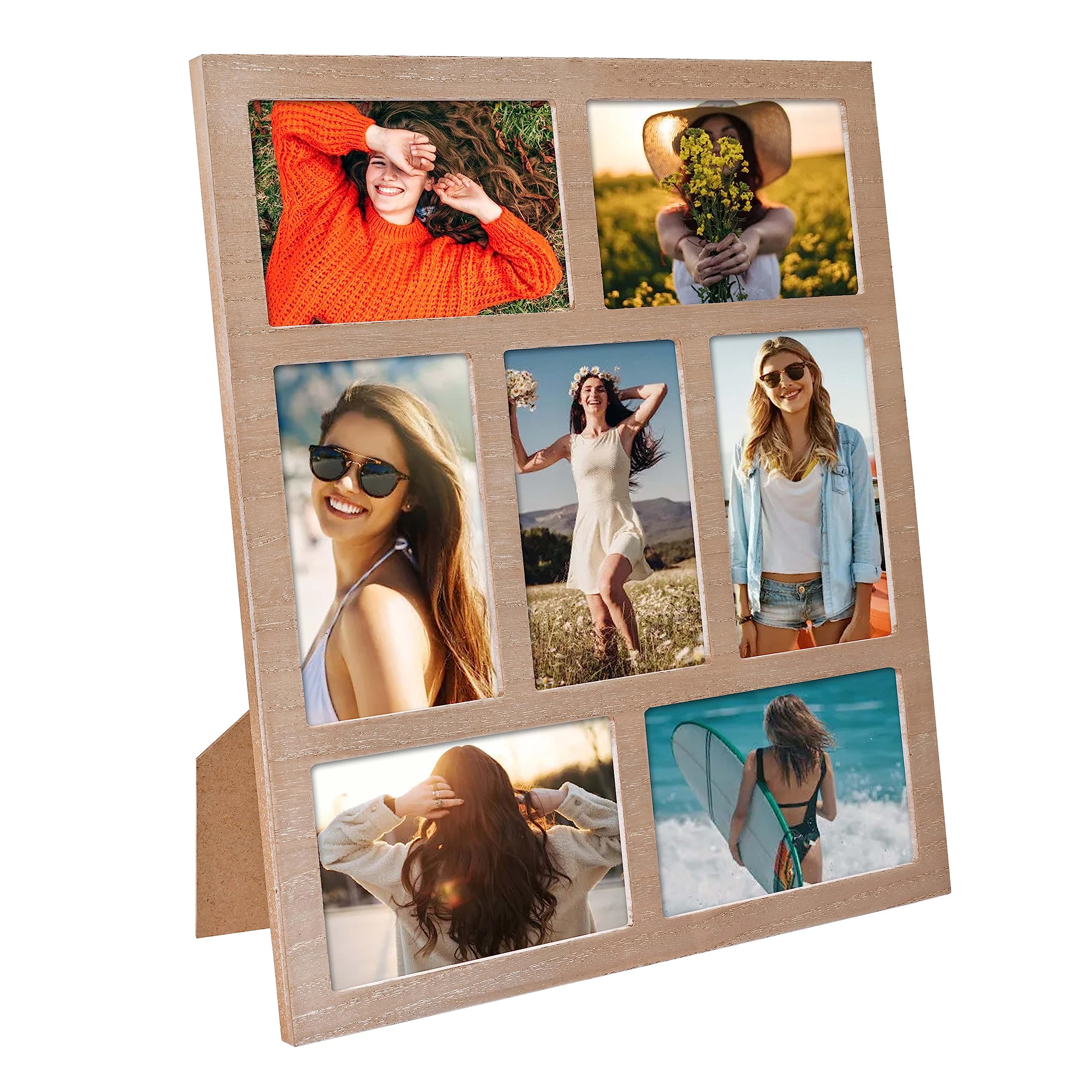 Amazon.com - MONT PLEASANT Picture Frame Collage 4x6 Photos Display - 7 ...