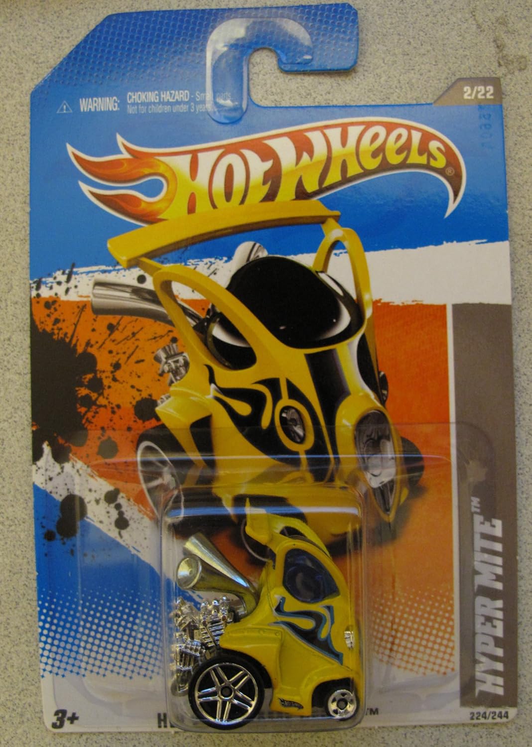 Amazon.com: Hot Wheels 2011 Hyper Mite HW Video Game Heroes YELLOW 224/ ...