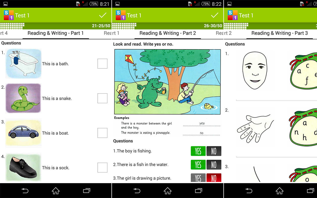 Cambridge Staters 1 - YLE Staters 1 - App on Amazon Appstore