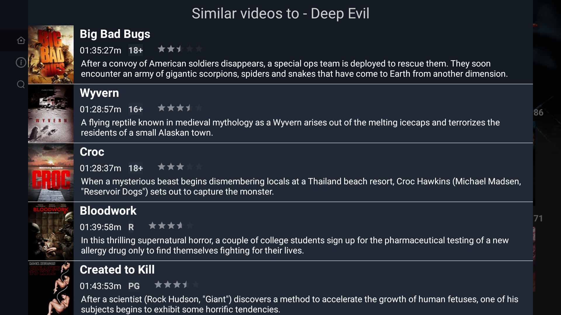 Horror Movies & TV by Fawesome:Amazon.com:Appstore for Android