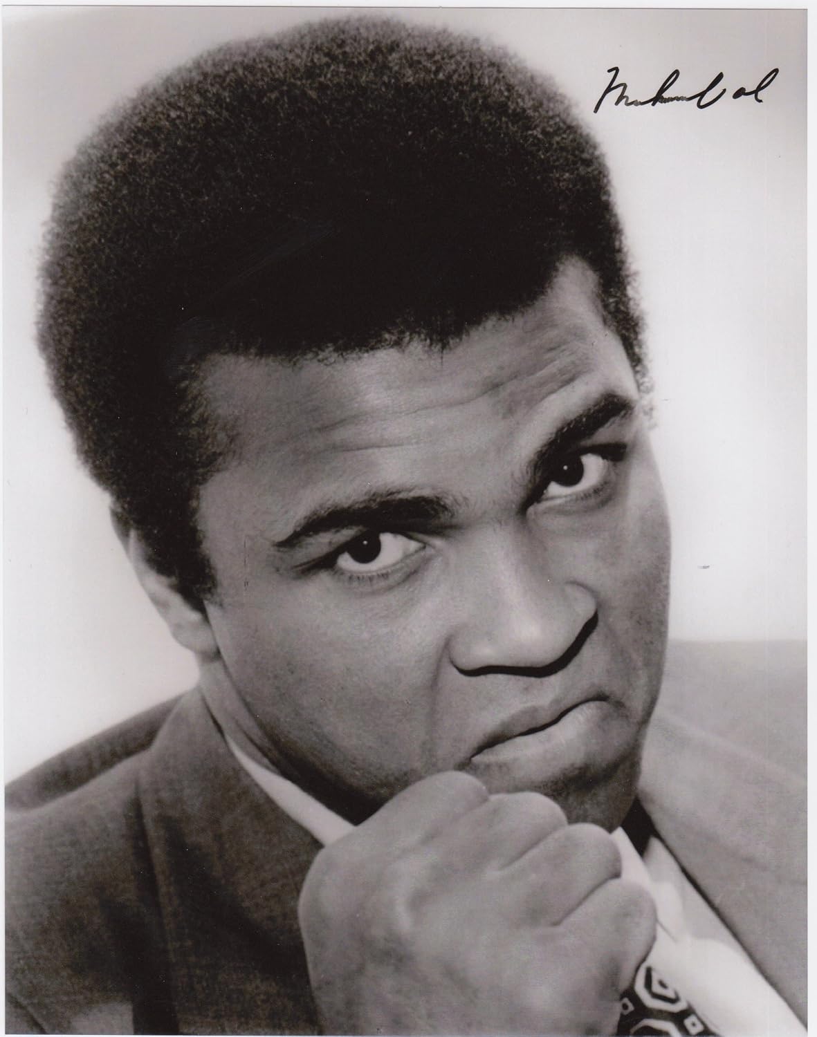 Amazon.com: Muhammad Ali Autograph Reprint 8 X 10 Photo Display on ...