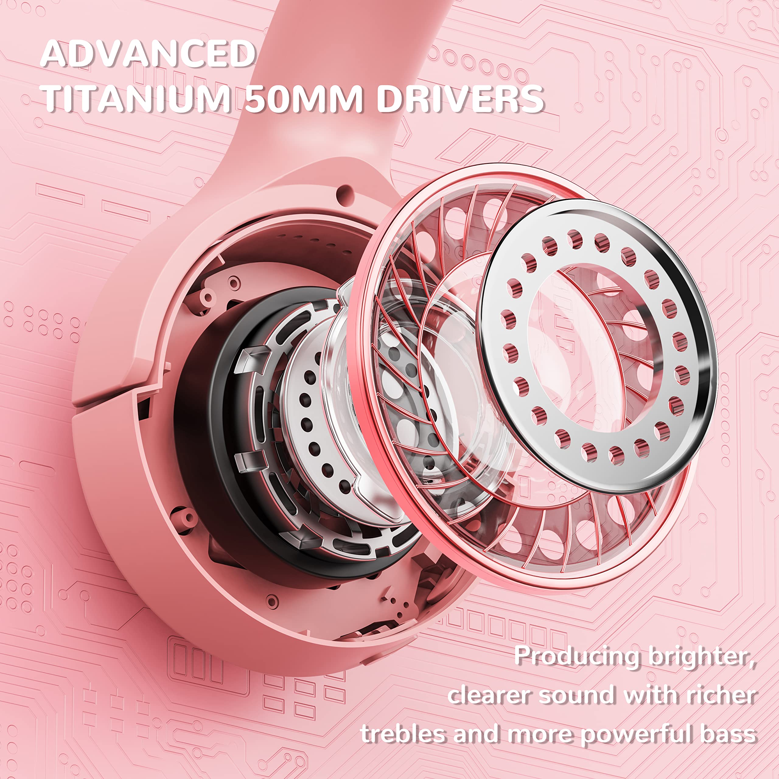 Snapklik.com : BINNUNE Wireless Gaming Headset