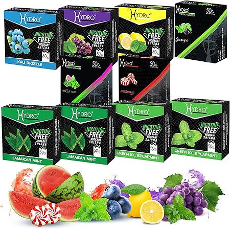 Amazon.com: Fantasia Herbal, Hookah Shisha Flavors, Tobacco & Nicotine ...