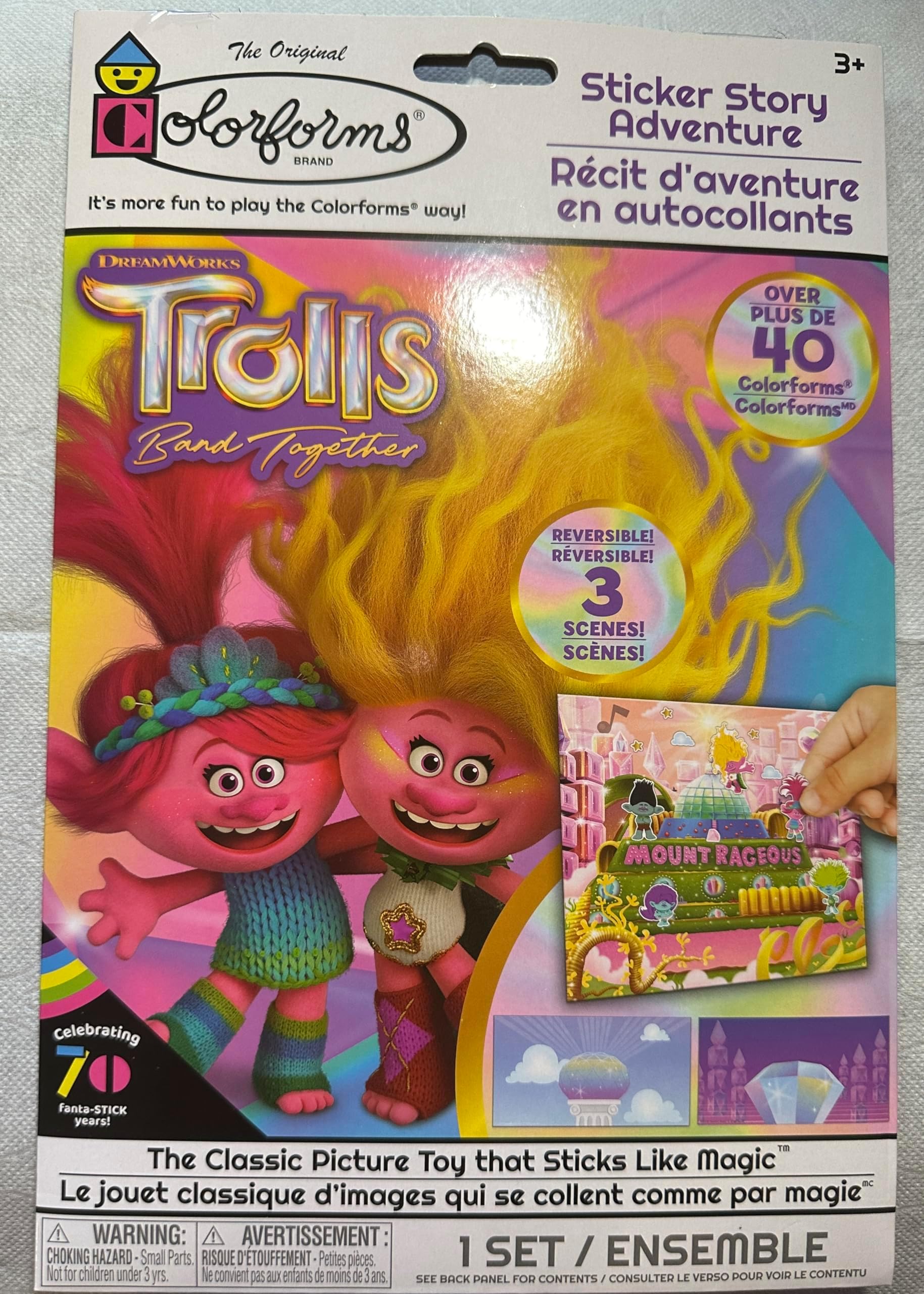 Amazon.com: Mickey Mouse Colorforms Sticker Story Adventure - The ...