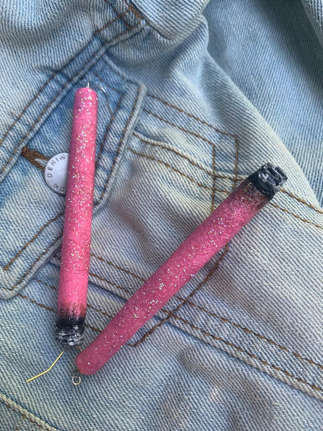 Amazon.com: pink glitter joints by SweetChibaBaby : Handmade Products