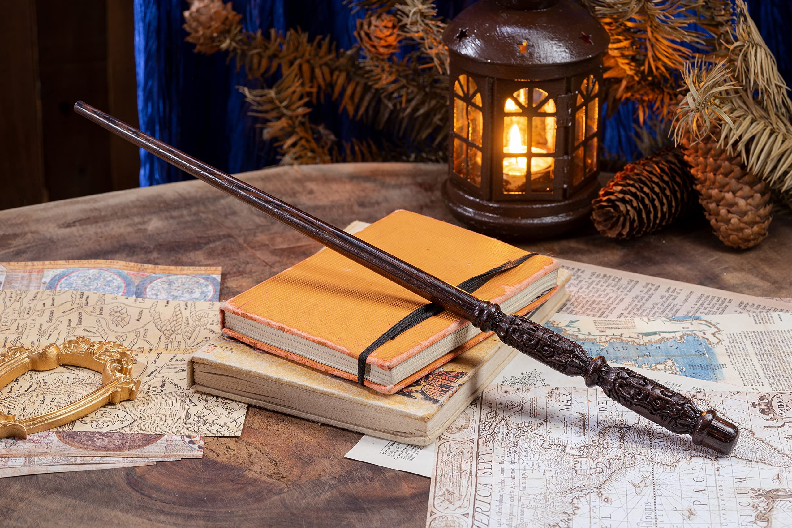 Snapklik.com : Handicraftviet - Hand Carved Wooden Magic Wand/Magic ...