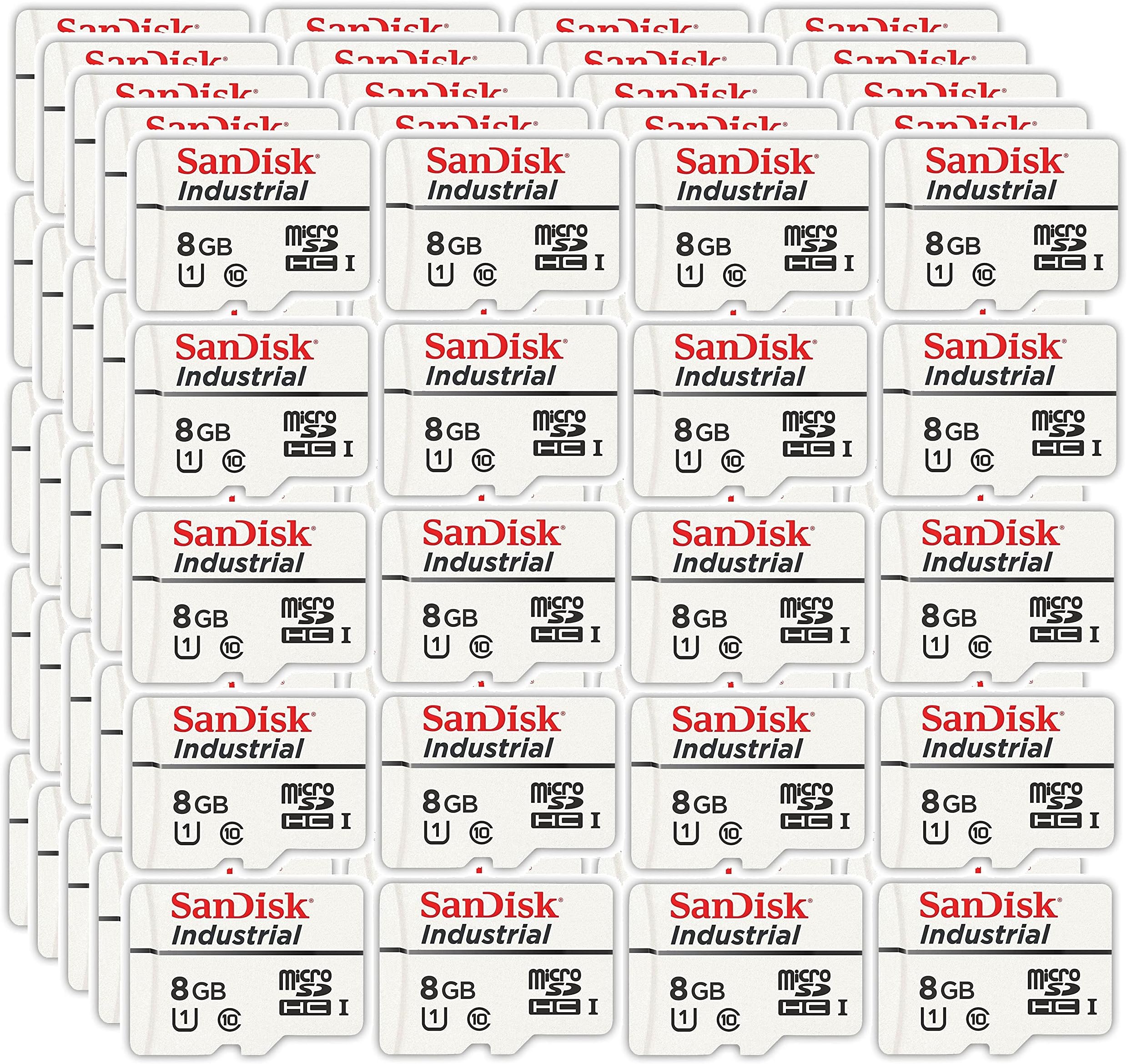 Amazon.com: SanDisk Industrial 8GB Micro SD Memory Card Class 10 UHS-I ...