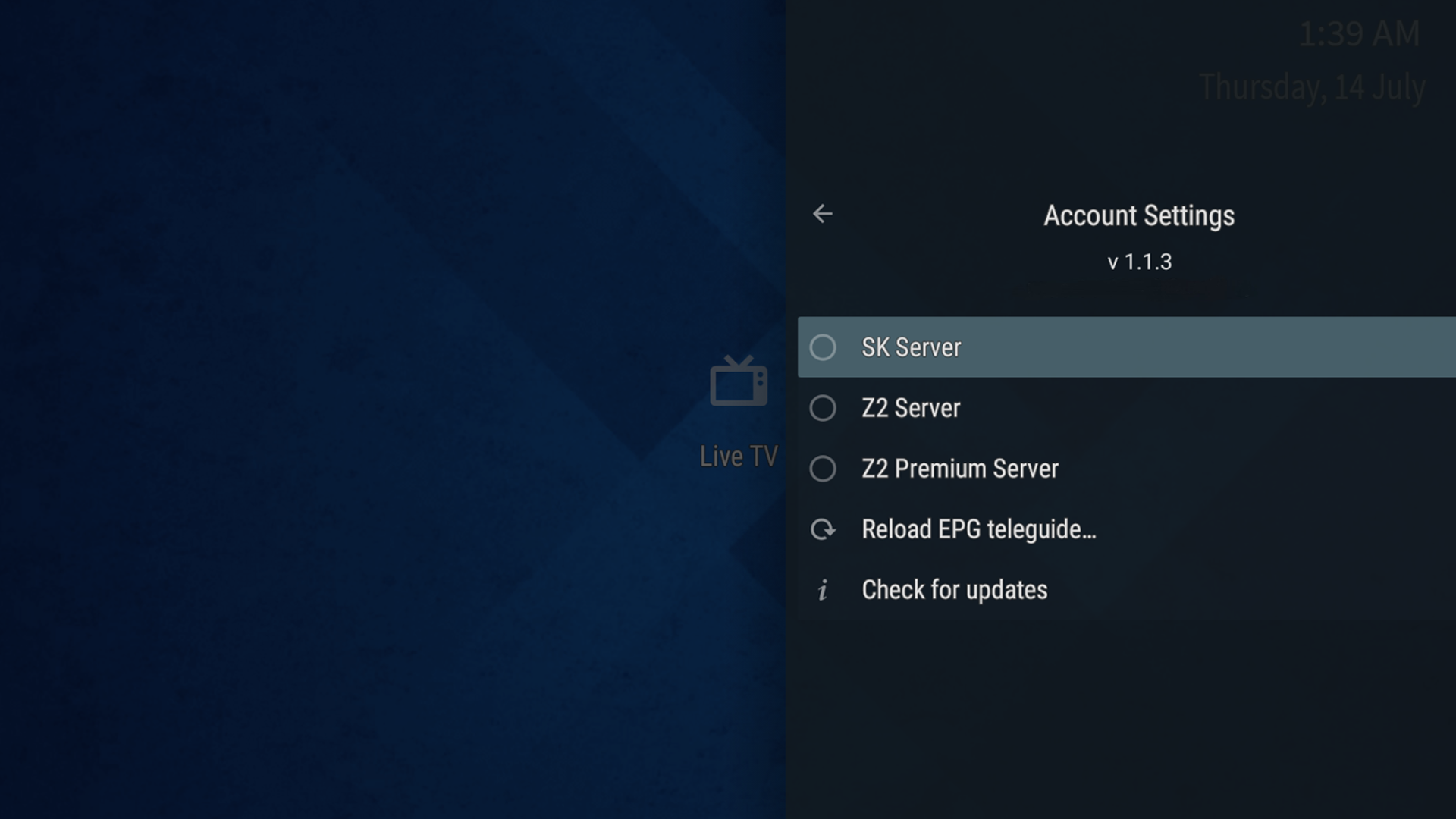 Z TV - App on Amazon Appstore