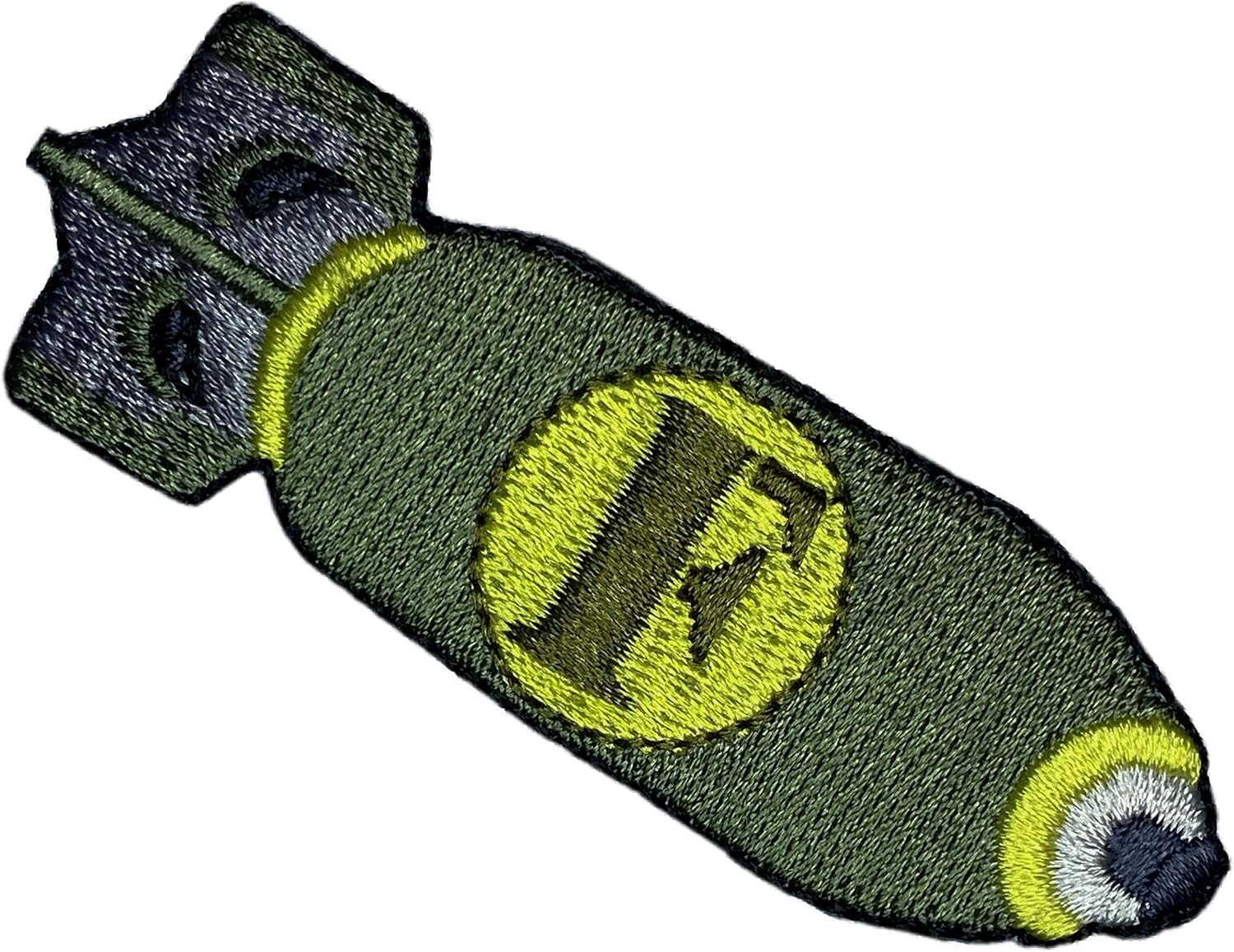Amazon.com: F-Bomb Morale Patch with Hook Backing (Embroidered ...