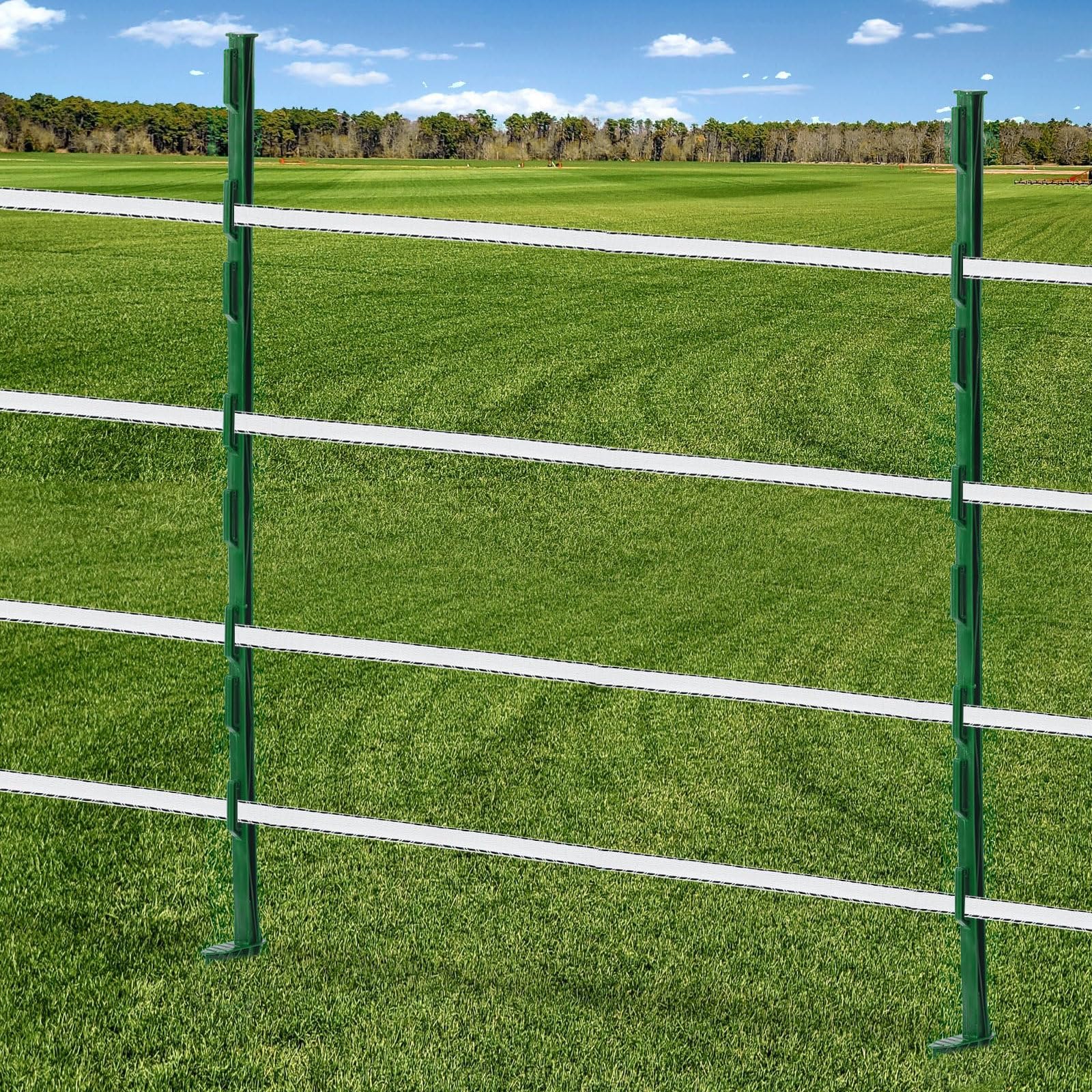 Pasture Fence Grey Estate Fencing In Berkshire The Traditional
