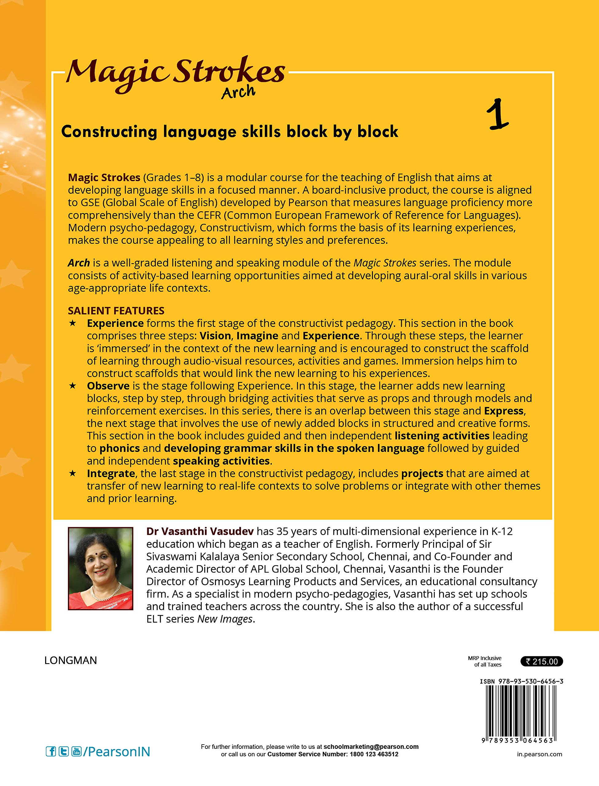 Buy Magic Strokes (Arch): Listening & Speakingfor CBSE, ICSE Class 1: aligned to Global Scale of ...