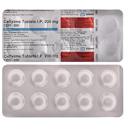 Cefi-200 - Strip of 10 Tablets : Amazon.in: Health & Personal Care