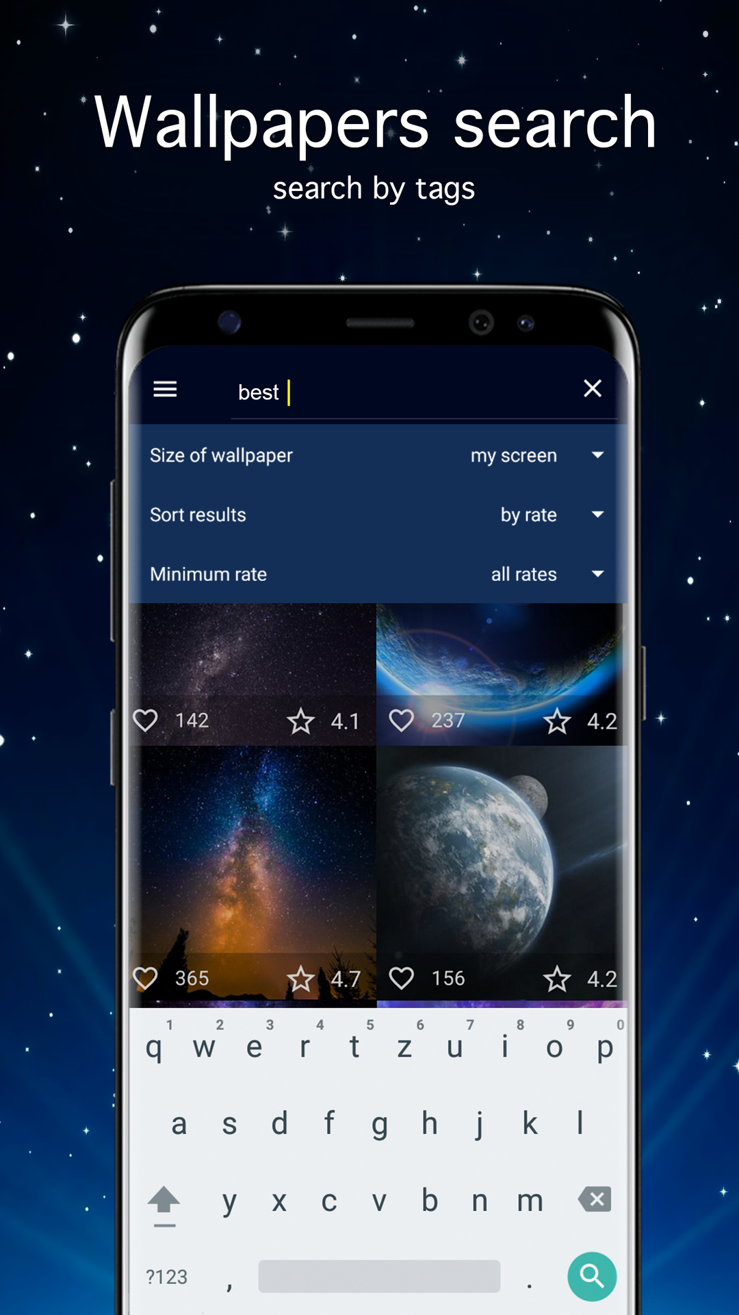 Space Wallpapers and Backgrounds apps 4k - App on Amazon Appstore