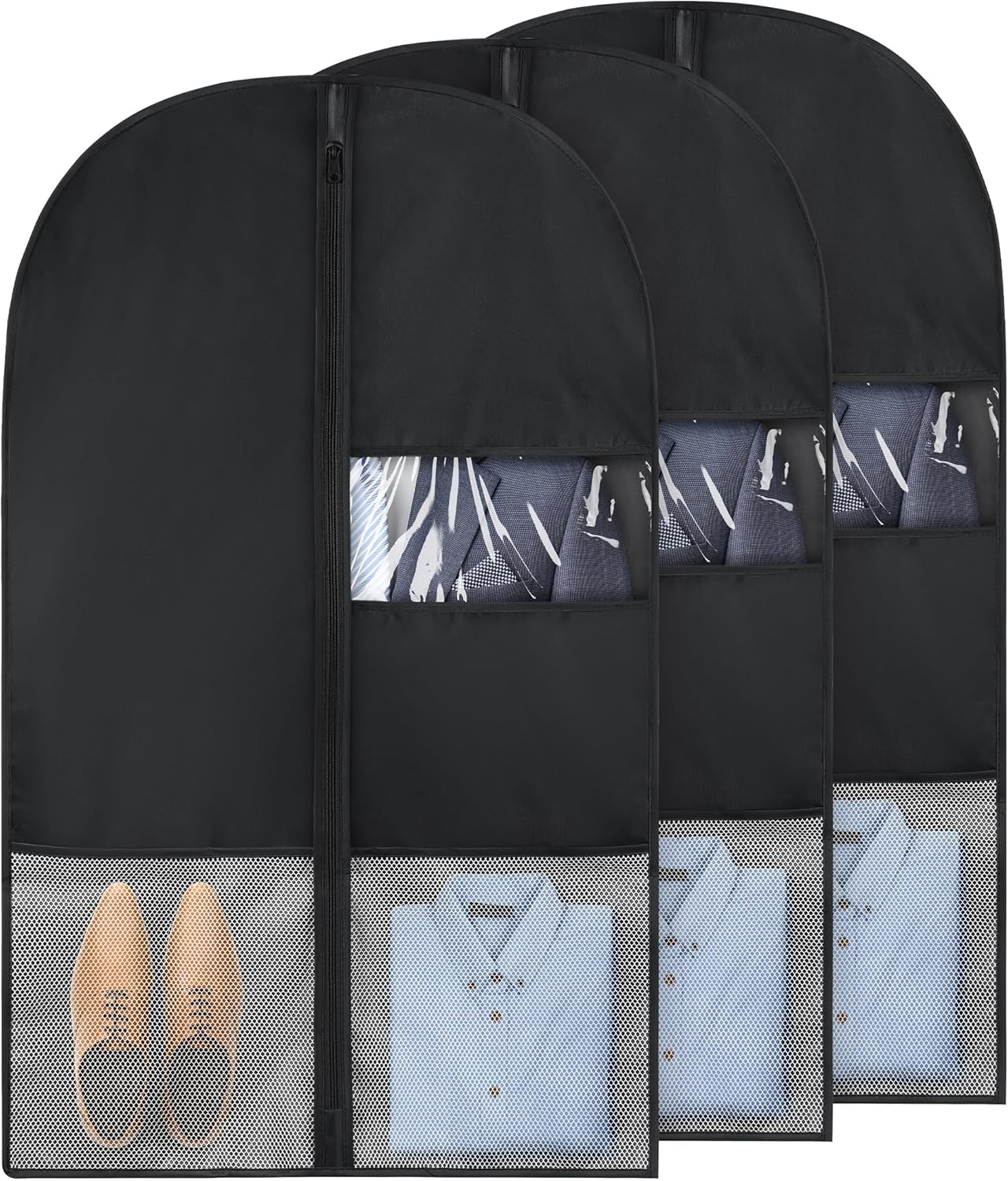 Amazon.com: coastal rose Garment Bag for Travel and Storage, Hanging ...