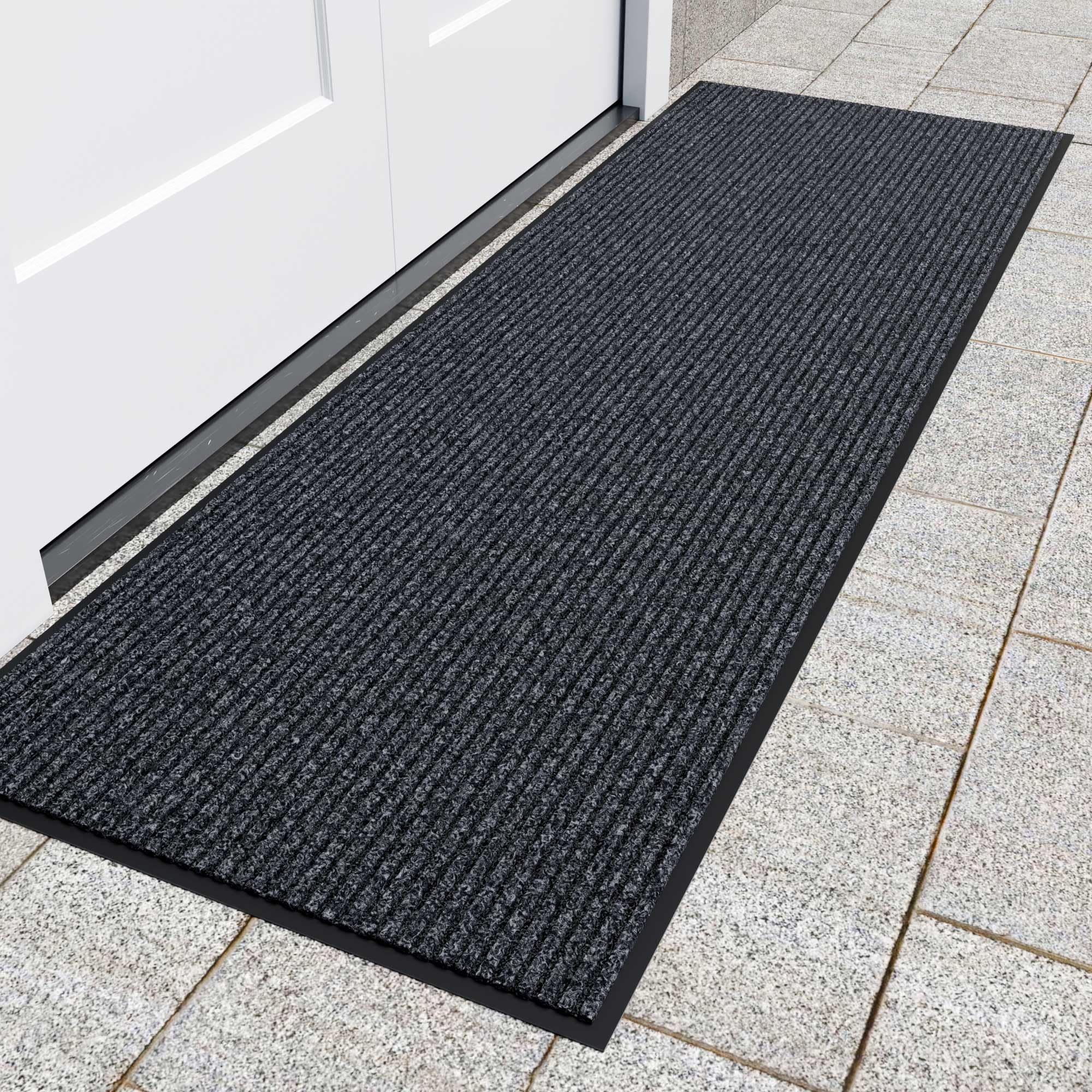Amazon.com: Saluro Front Door Mat, Heavy Duty Indoor Outdoor Entrance ...