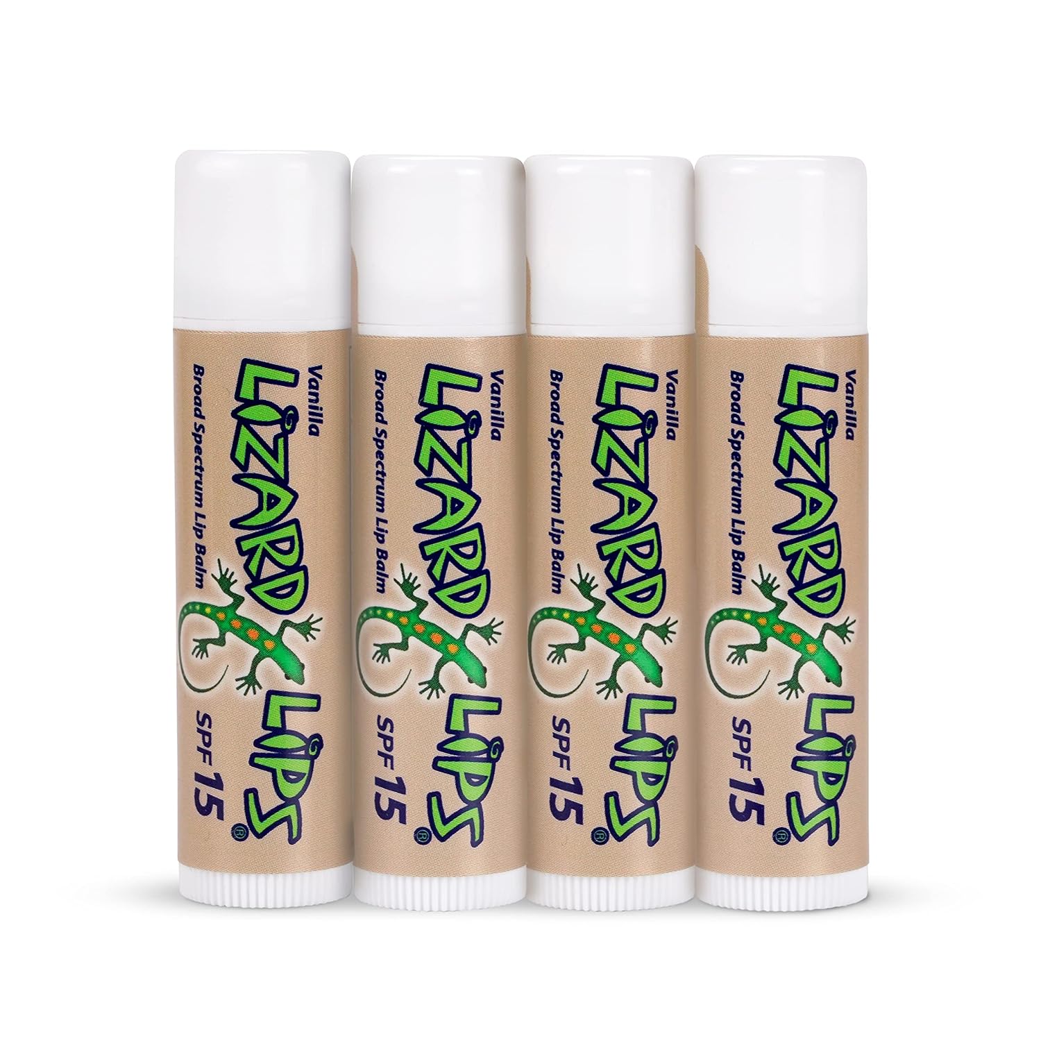 Amazon.com : Lizard Lips SPF 15 Lip Balm (Vanilla) : Beauty & Personal Care