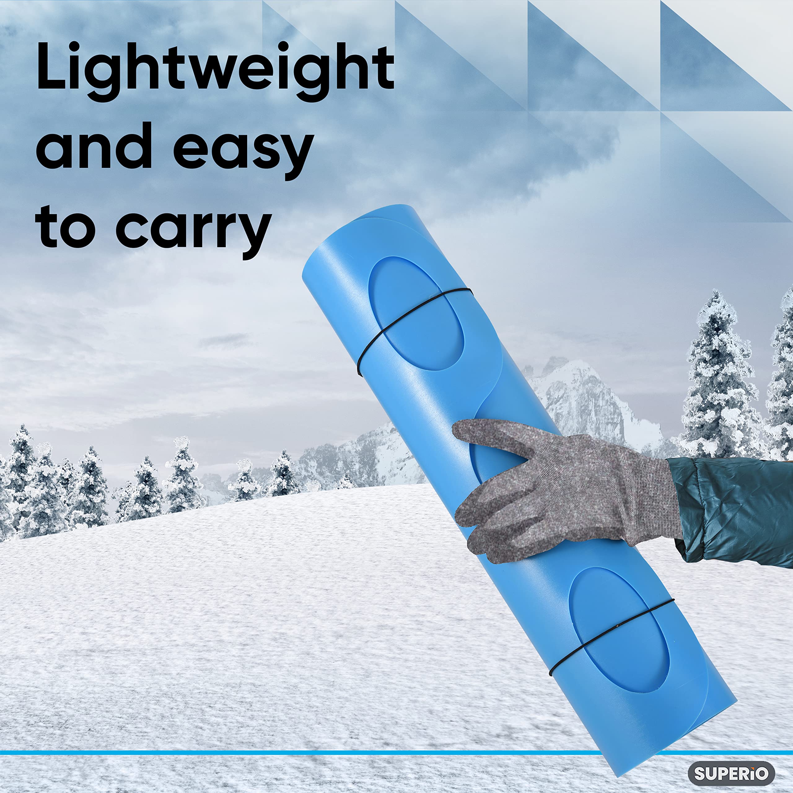 Snapklik.com : Superio Snow Slider Mat, Flexible Snow Sled Flying ...