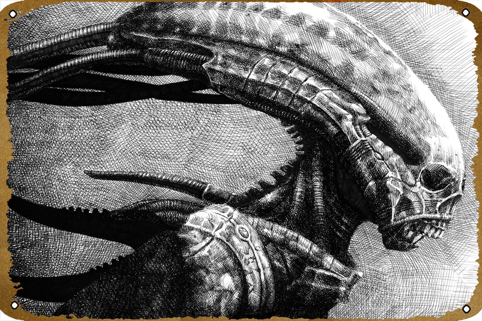 Alien Movie Drawing