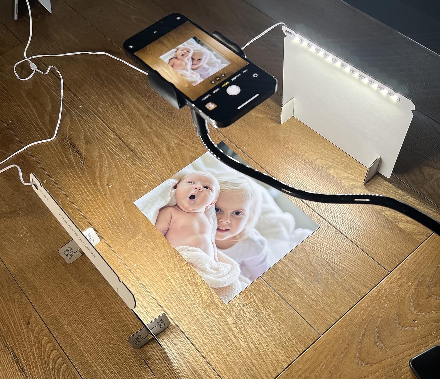 Amazon.com: Dual Light Stands for scanning documents, Photos, Products ...