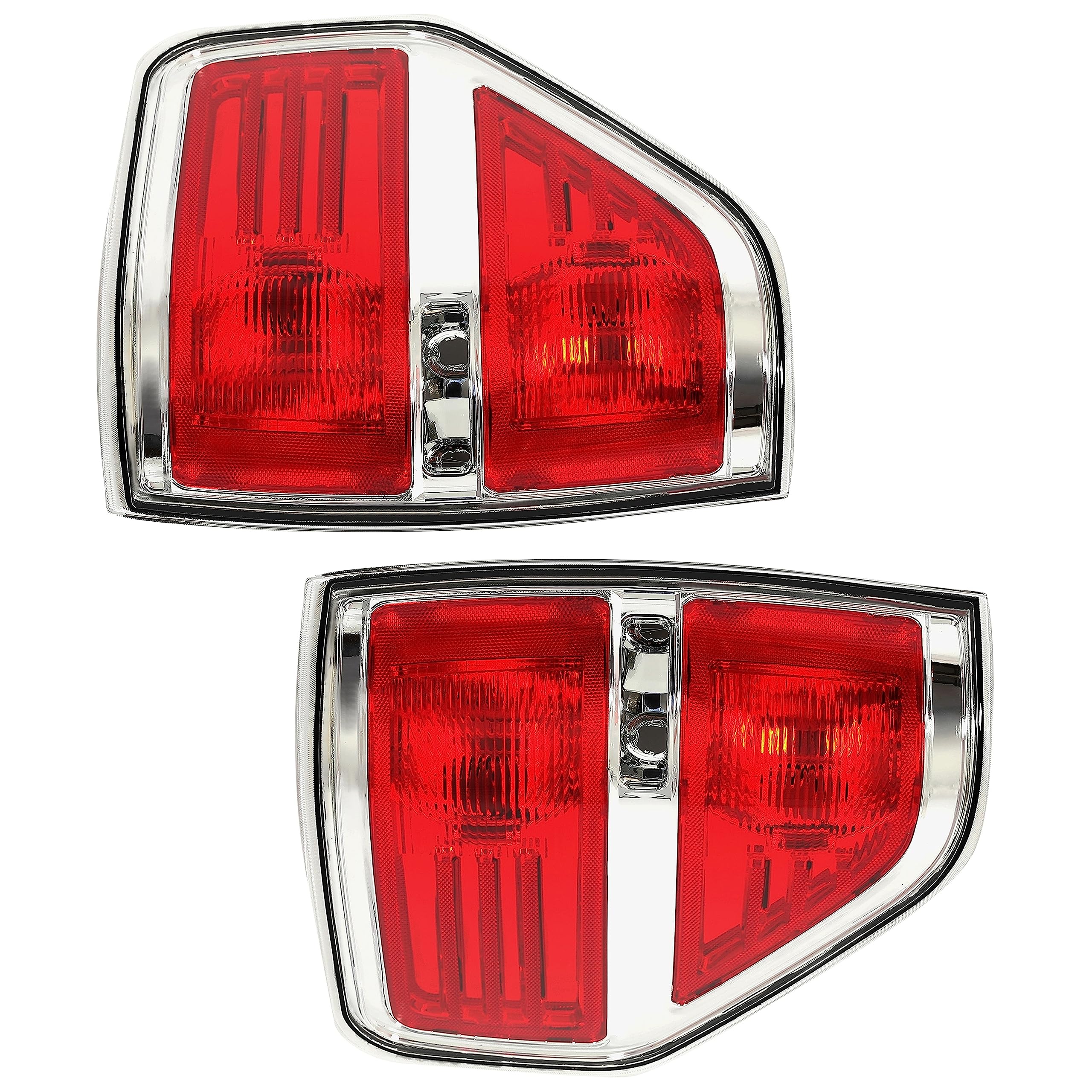 HECASA 2Pcs Tail Light Compatible with 2009-2014 Ford F-150 Replacement ...