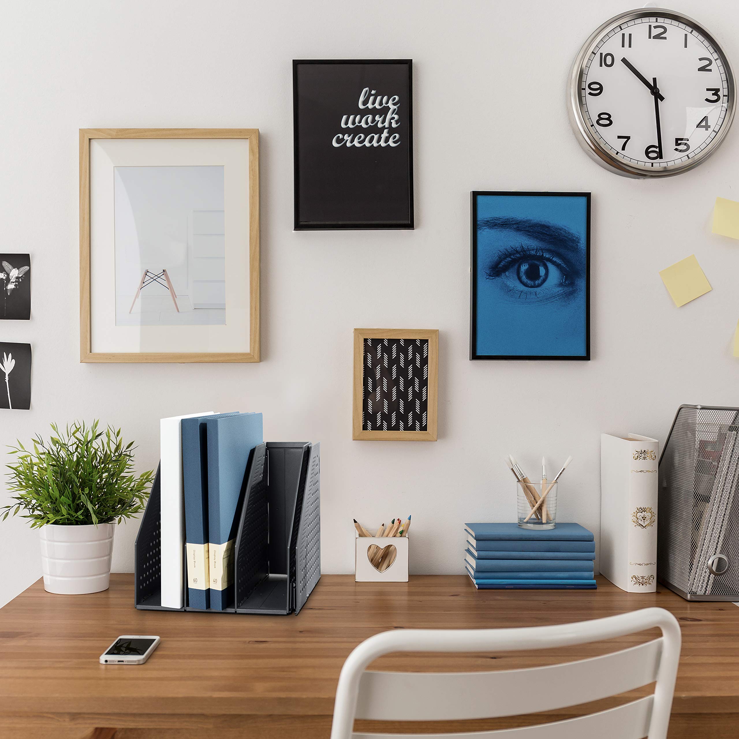 Snapklik.com : Deli Collapsible Magazine File Holder, Desk Organizer ...