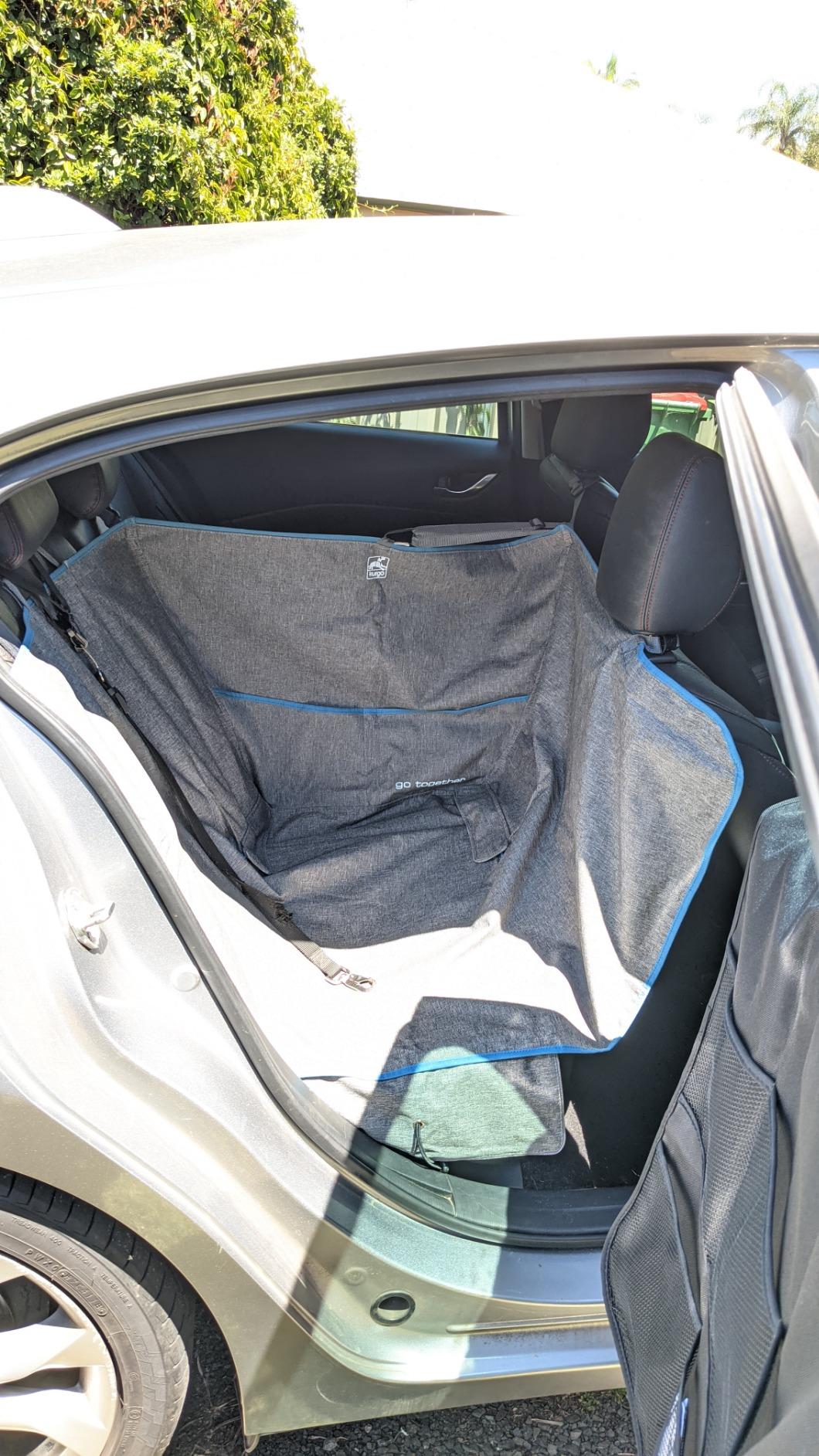 Kurgo Heather Half Dog Hammock Style Seat Cover for Pets, Pet Seat ...