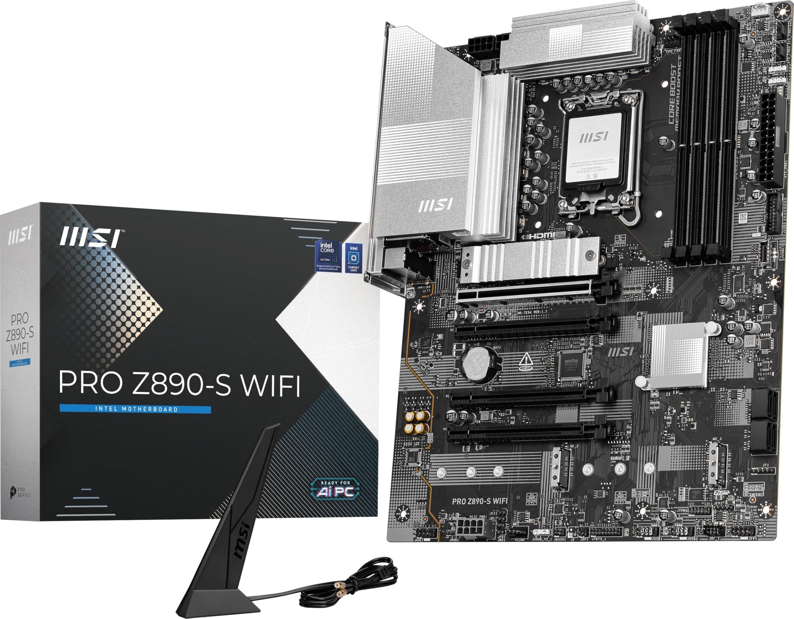 Amazon.com: MSI PRO Z890-S WiFi ProSeries Motherboard (Support Core ...