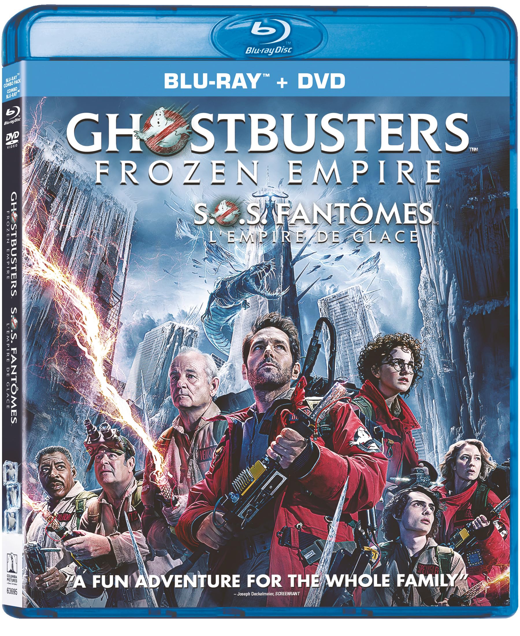 Ghostbusters: Frozen Empire [Blu-ray] (Bilingual): Amazon.ca: Paul Rudd ...