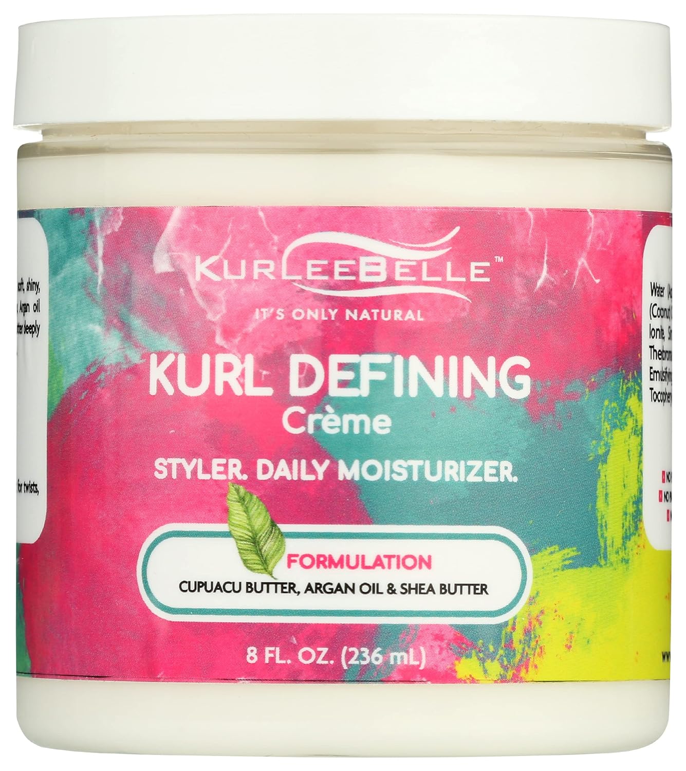 Amazon.com : Kurlee Belle Kurl Defining Creme, 8 FZ : Beauty & Personal ...