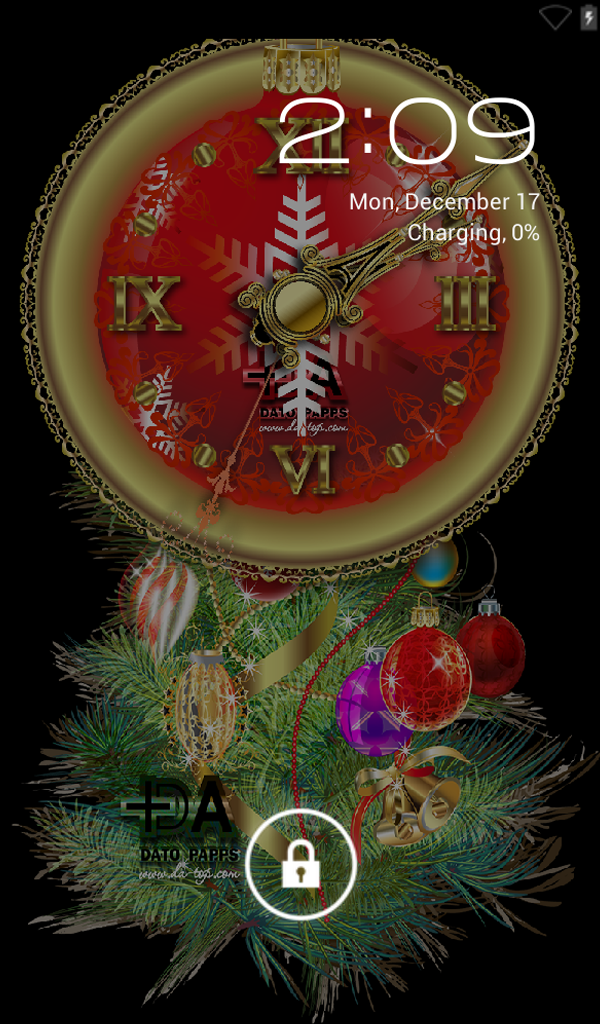 Xmas Clock LWP HD+ Holiday Live Wallpaper and Clock - App on Amazon ...