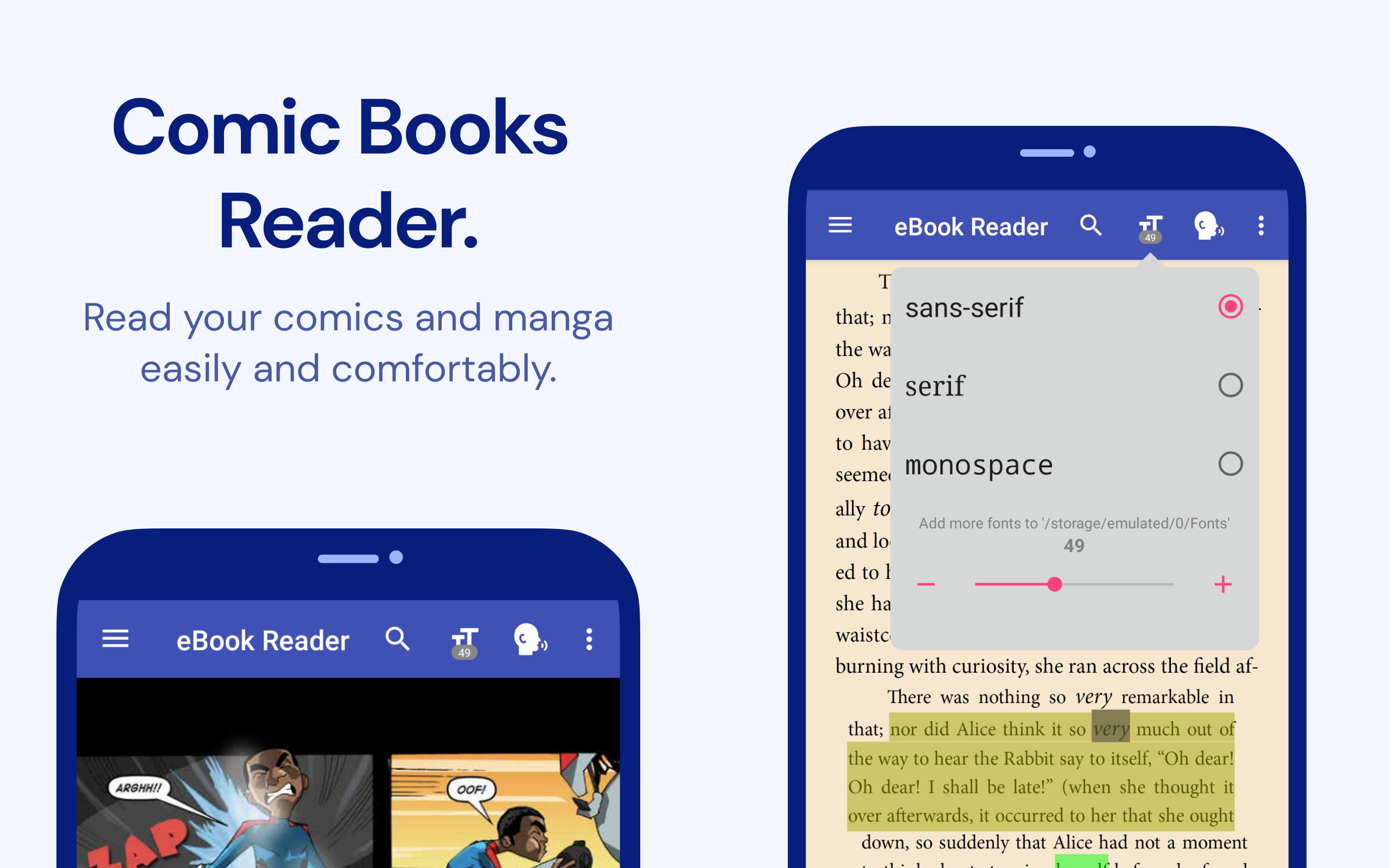 Book Reader - PDF Reader, EPUB Reader, Manga Reader & Comic Reader-Amazonアプリストアのアプリ