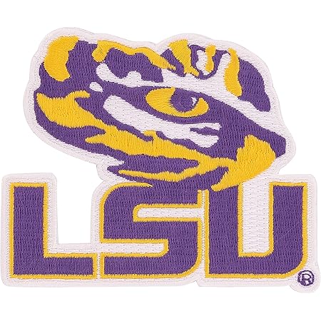 Amazon.com: LSU Patch Tigers Geaux Louisiana State University ...