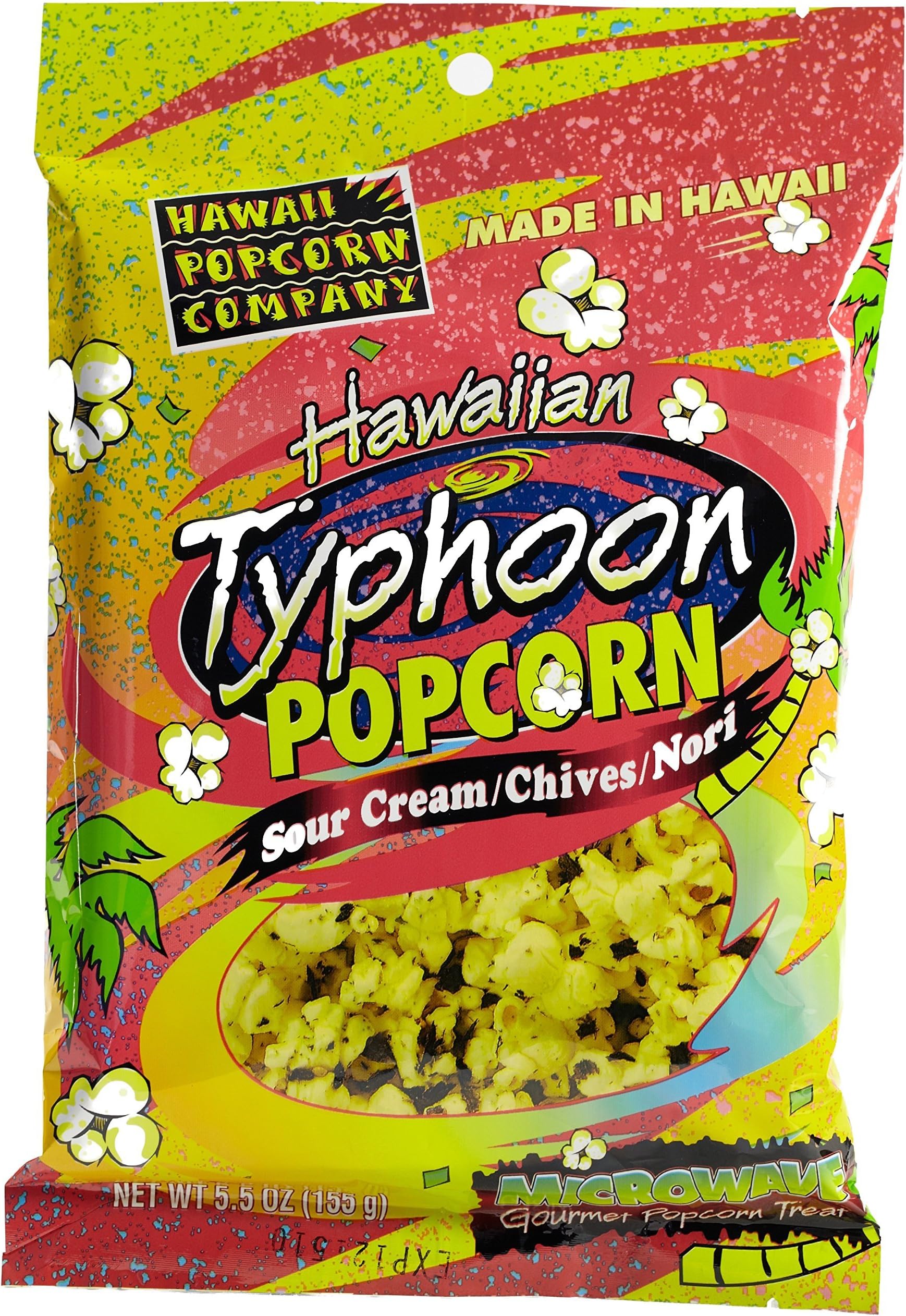 Amazon.com: 6pk Hawaiian Hurricane Microwave Popcorn