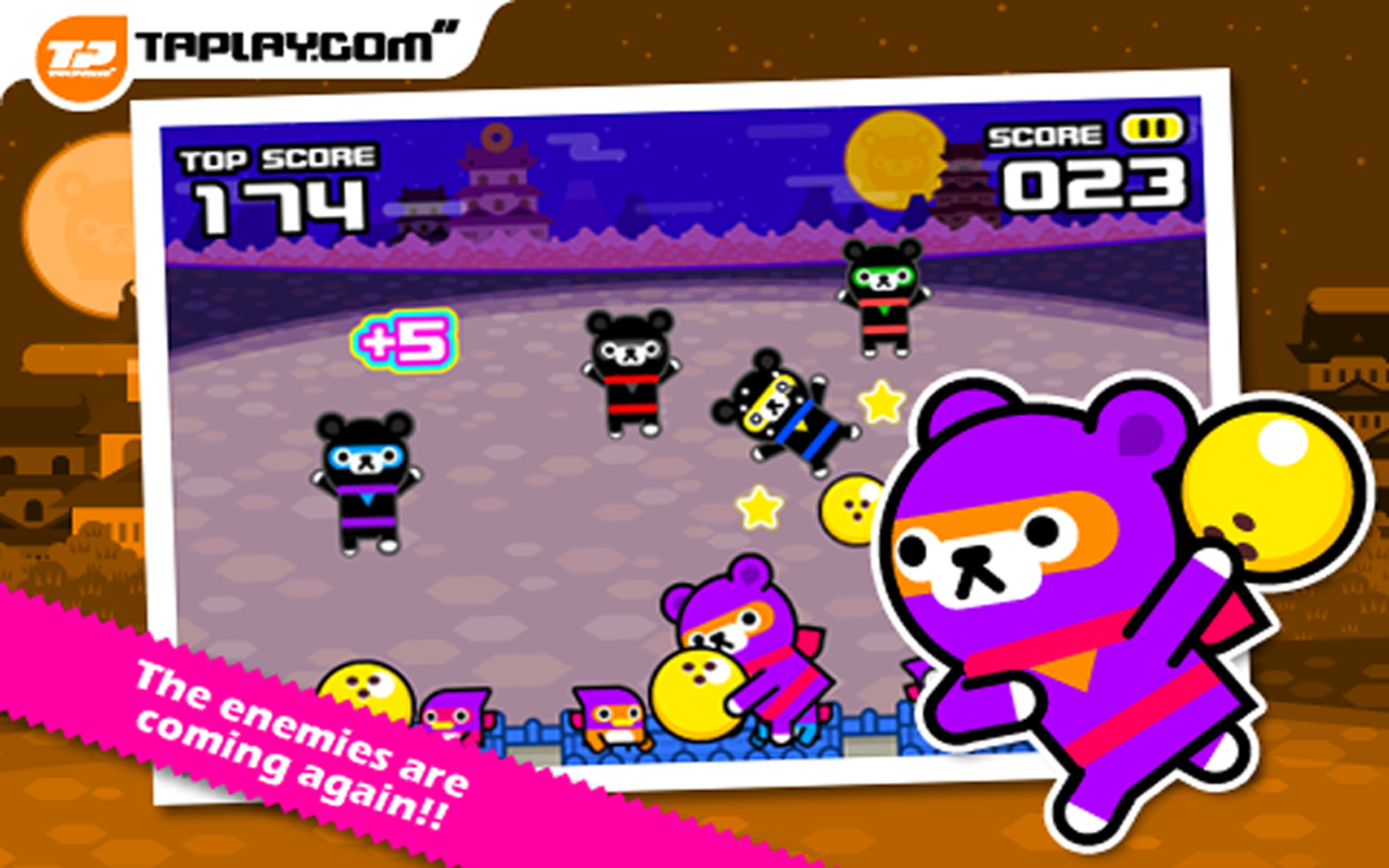 Bowling Ninja - Tappi Bear - App on Amazon Appstore